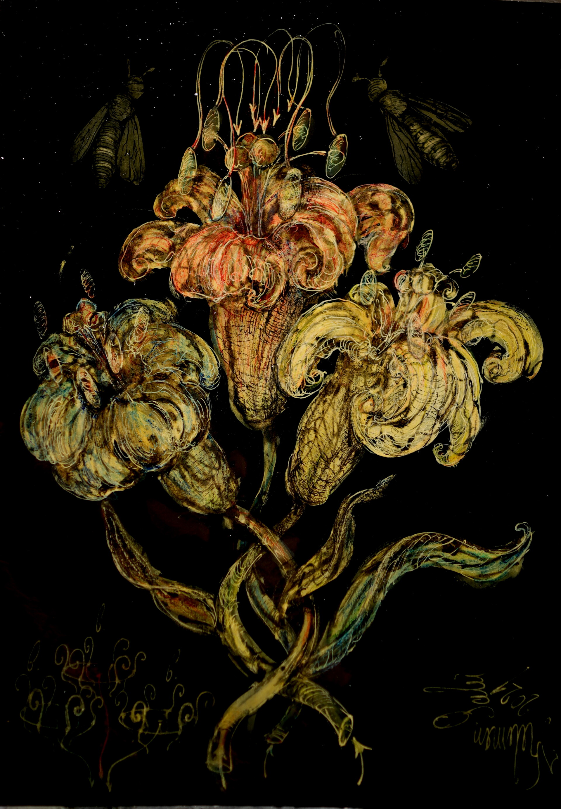 ArtStation - Lilium candidum 3 RYB