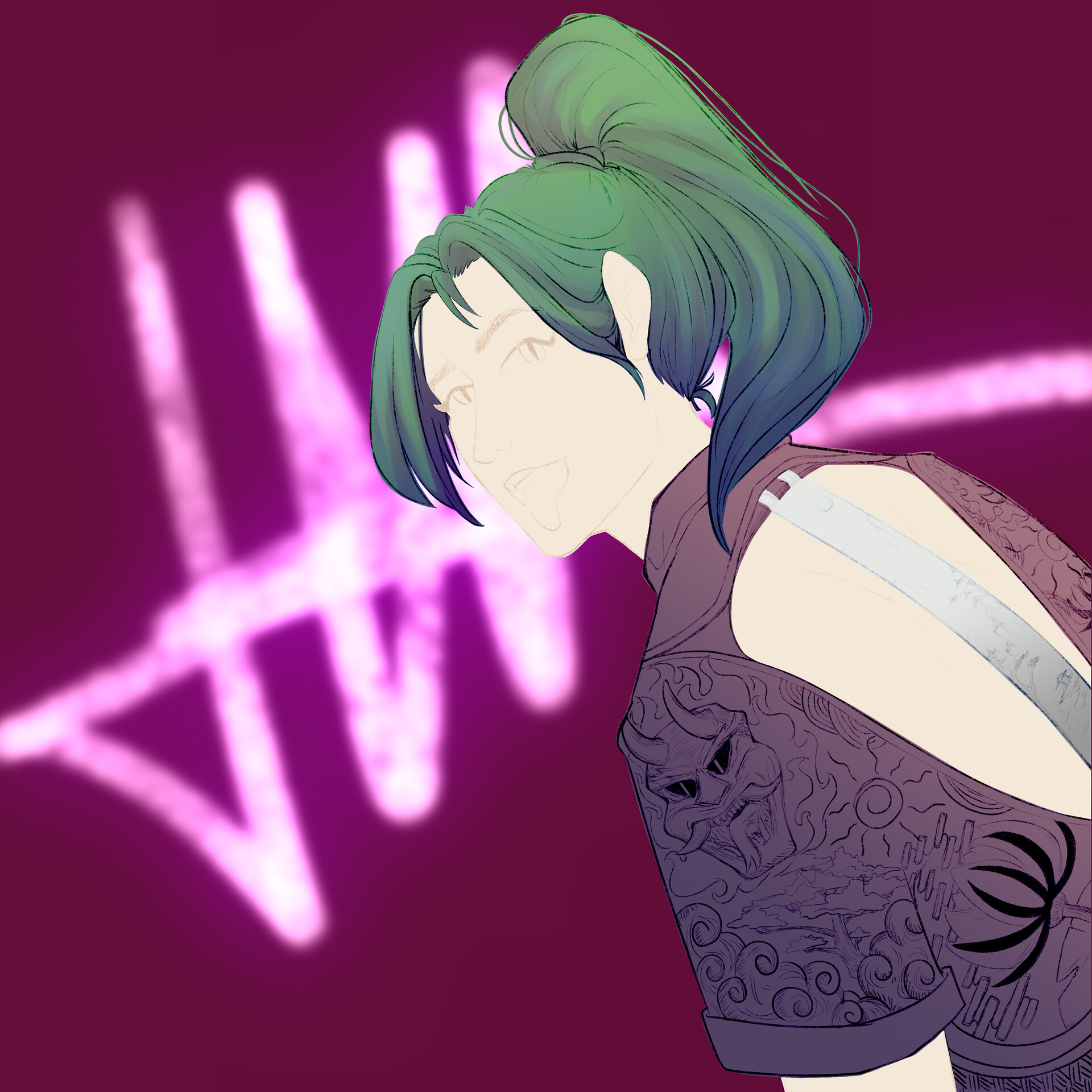 JHR - Original Character "SLY" [Color Practice]