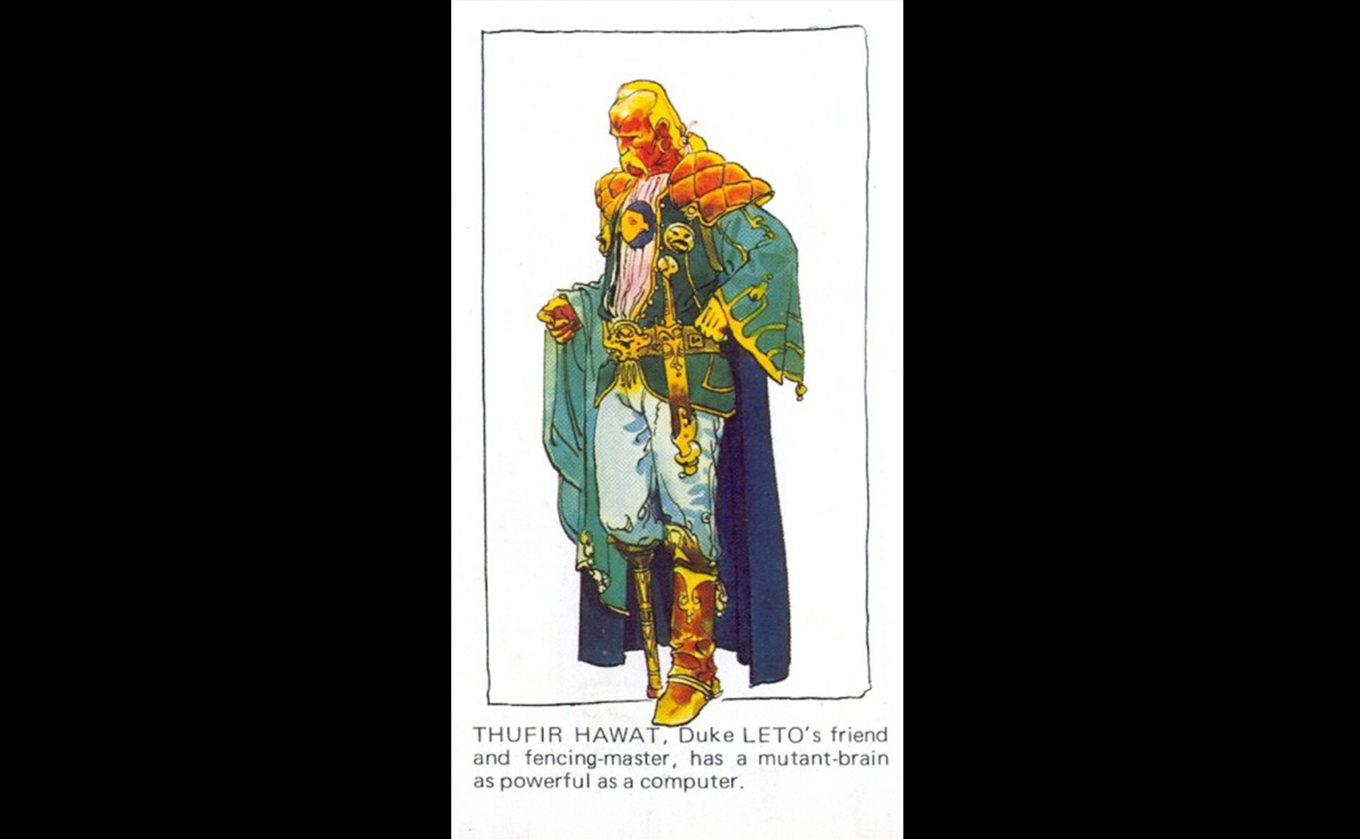 Steven Saunders - Jodorowsky's Dune: Thufir Hawat