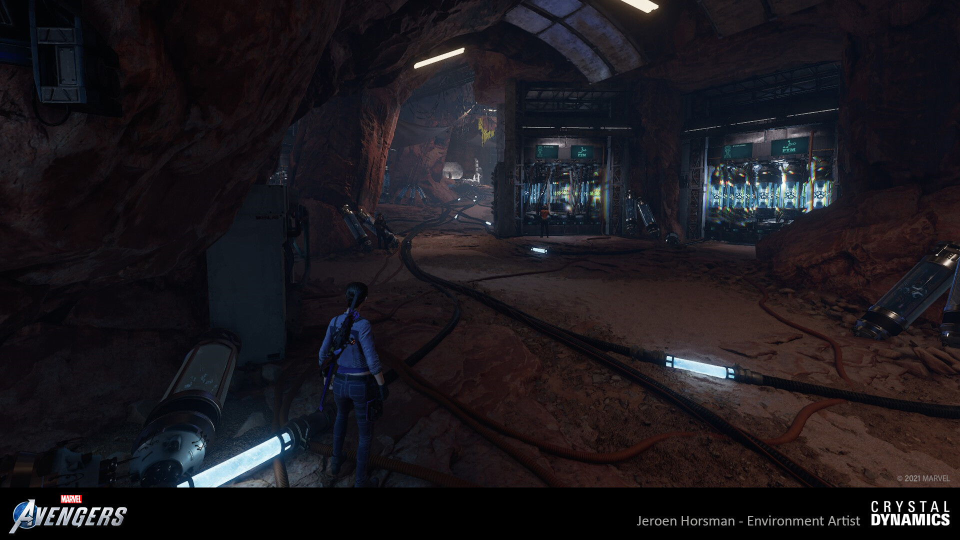 Jeroen Horsman - Marvel's Avengers - Timebridge cave