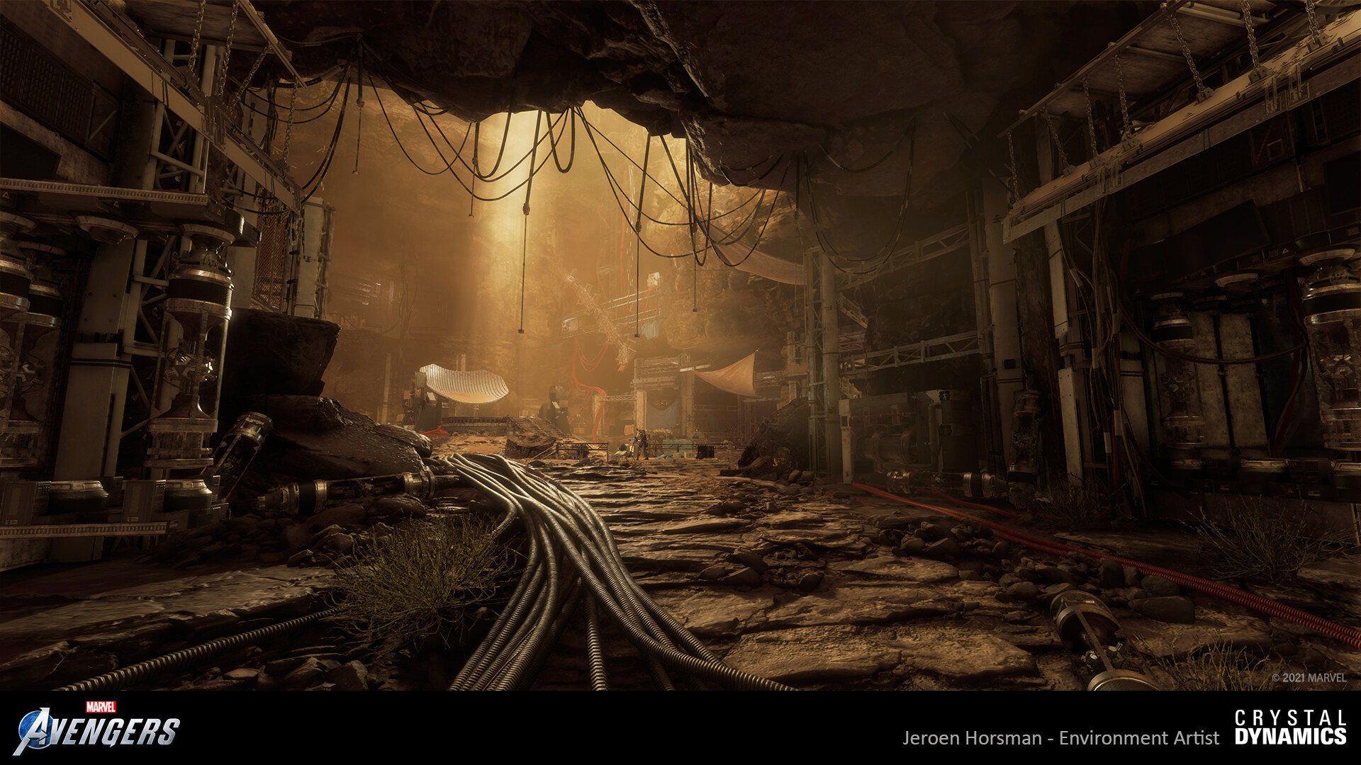 Jeroen Horsman - Marvel's Avengers - Timebridge cave