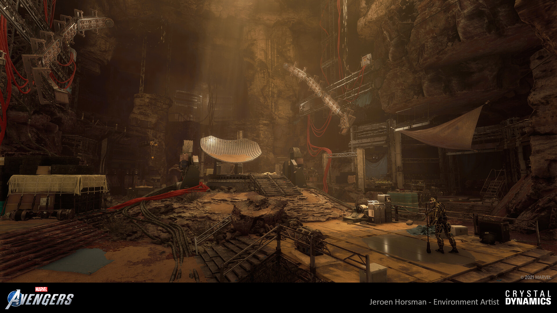 Jeroen Horsman - Marvel's Avengers - Timebridge cave