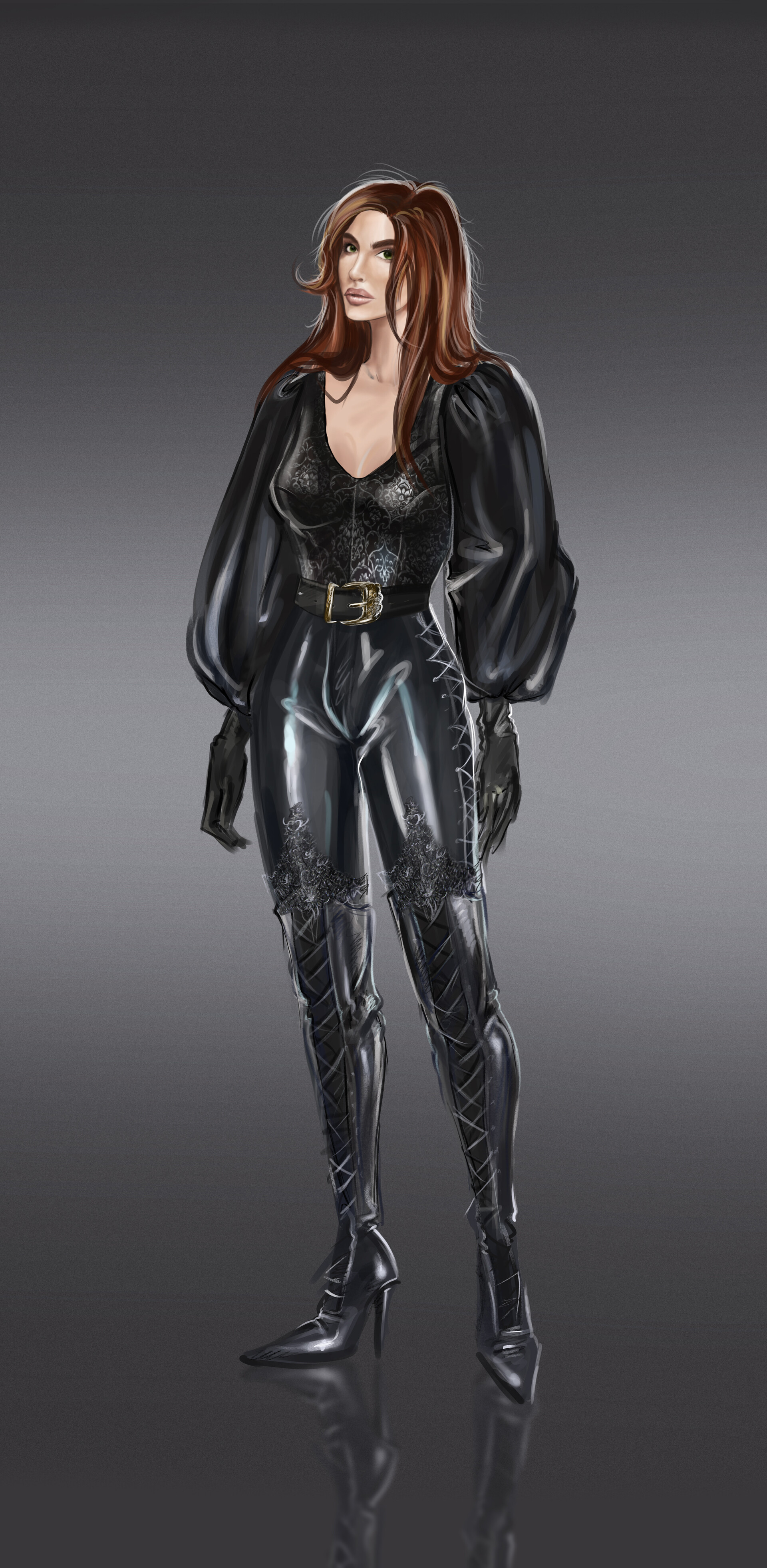 ArtStation - Vampire girl concept