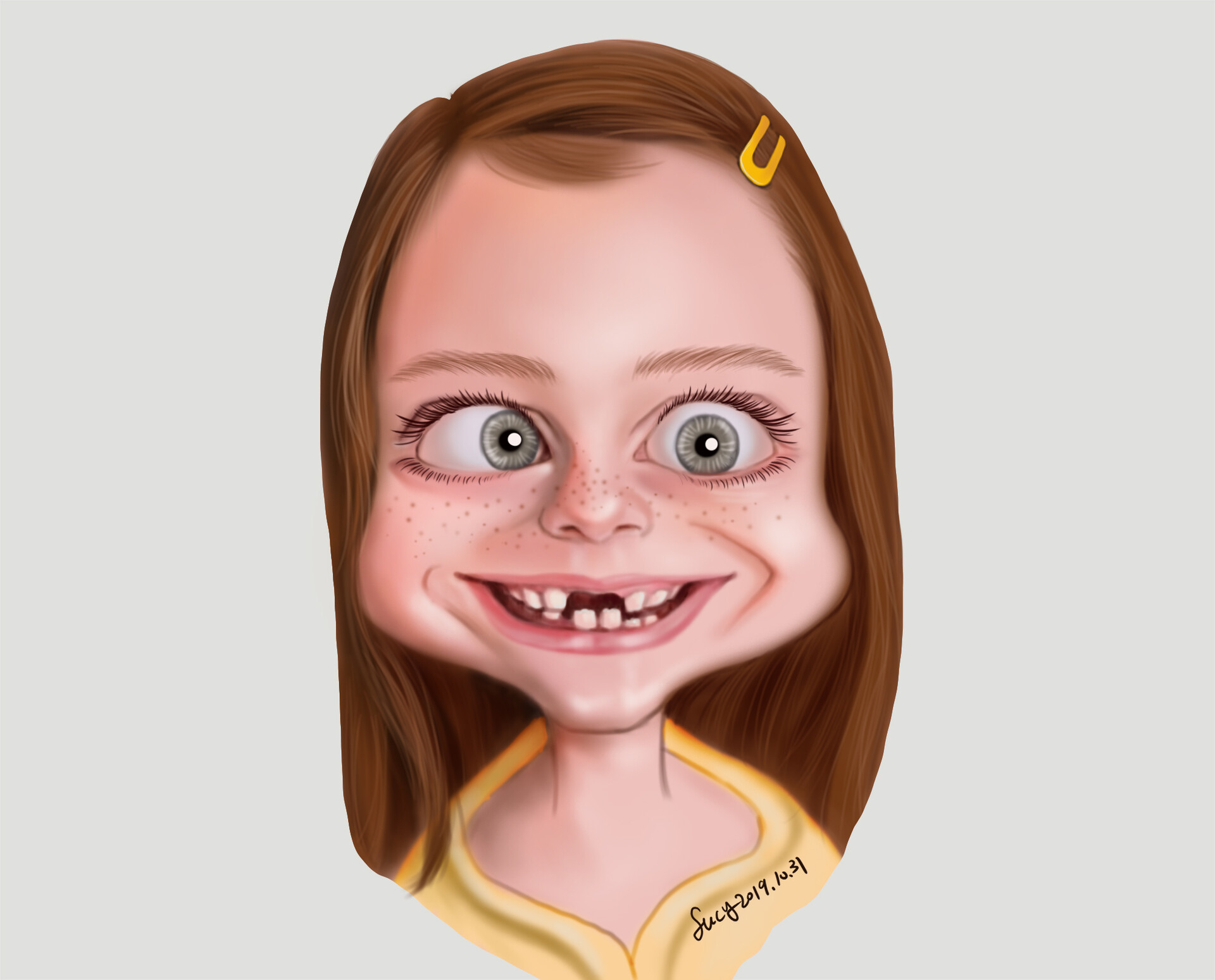 ArtStation - Grimacing Child 1