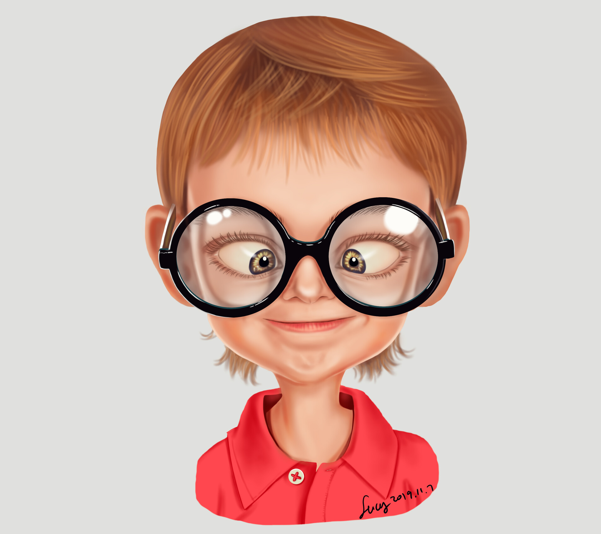 ArtStation - Grimacing Child 3