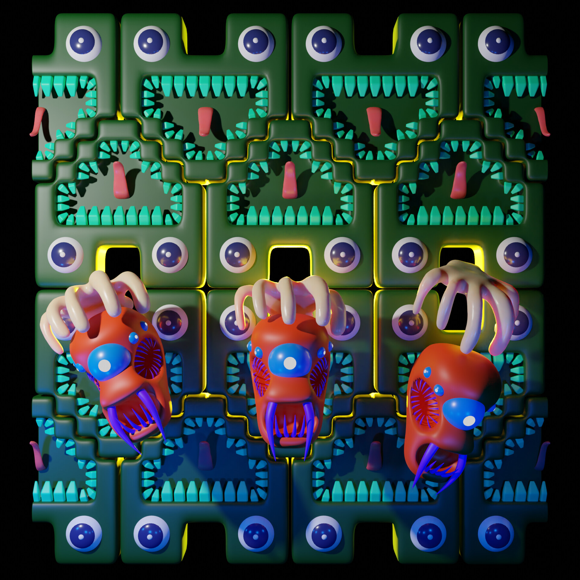 ArtStation - ANCIENT DEADLY PATTERNS