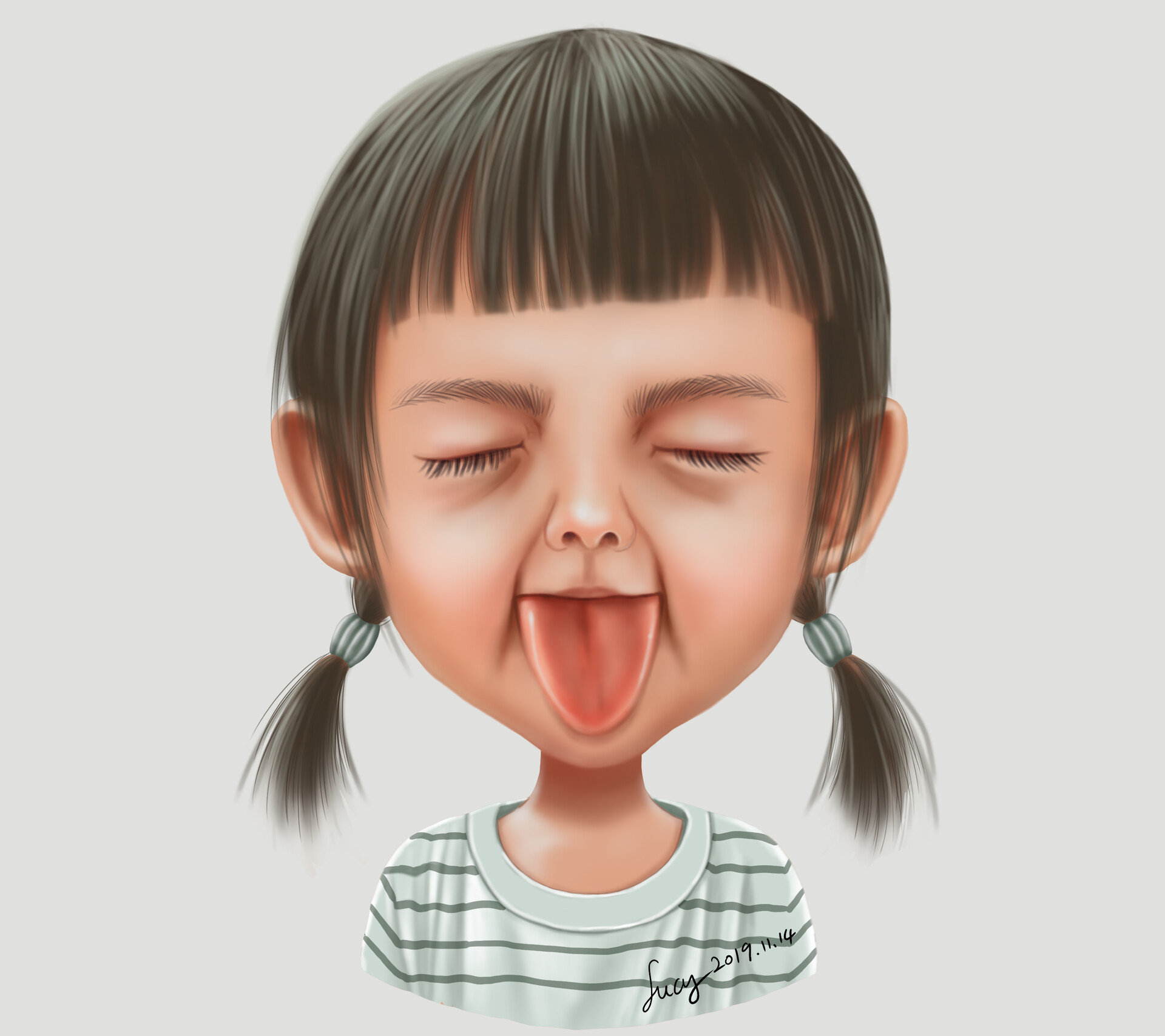 ArtStation - Grimacing Child 6