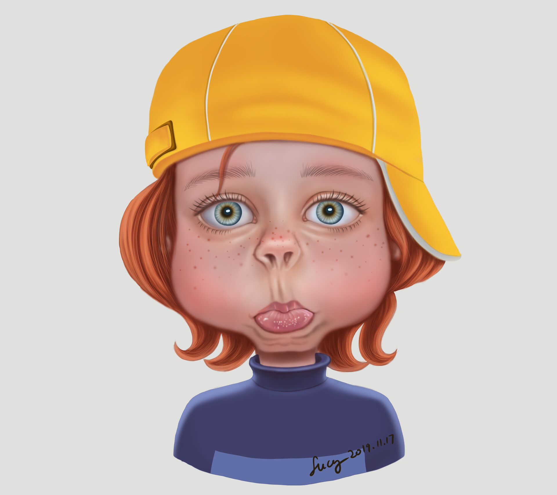 ArtStation - Grimacing Child 7