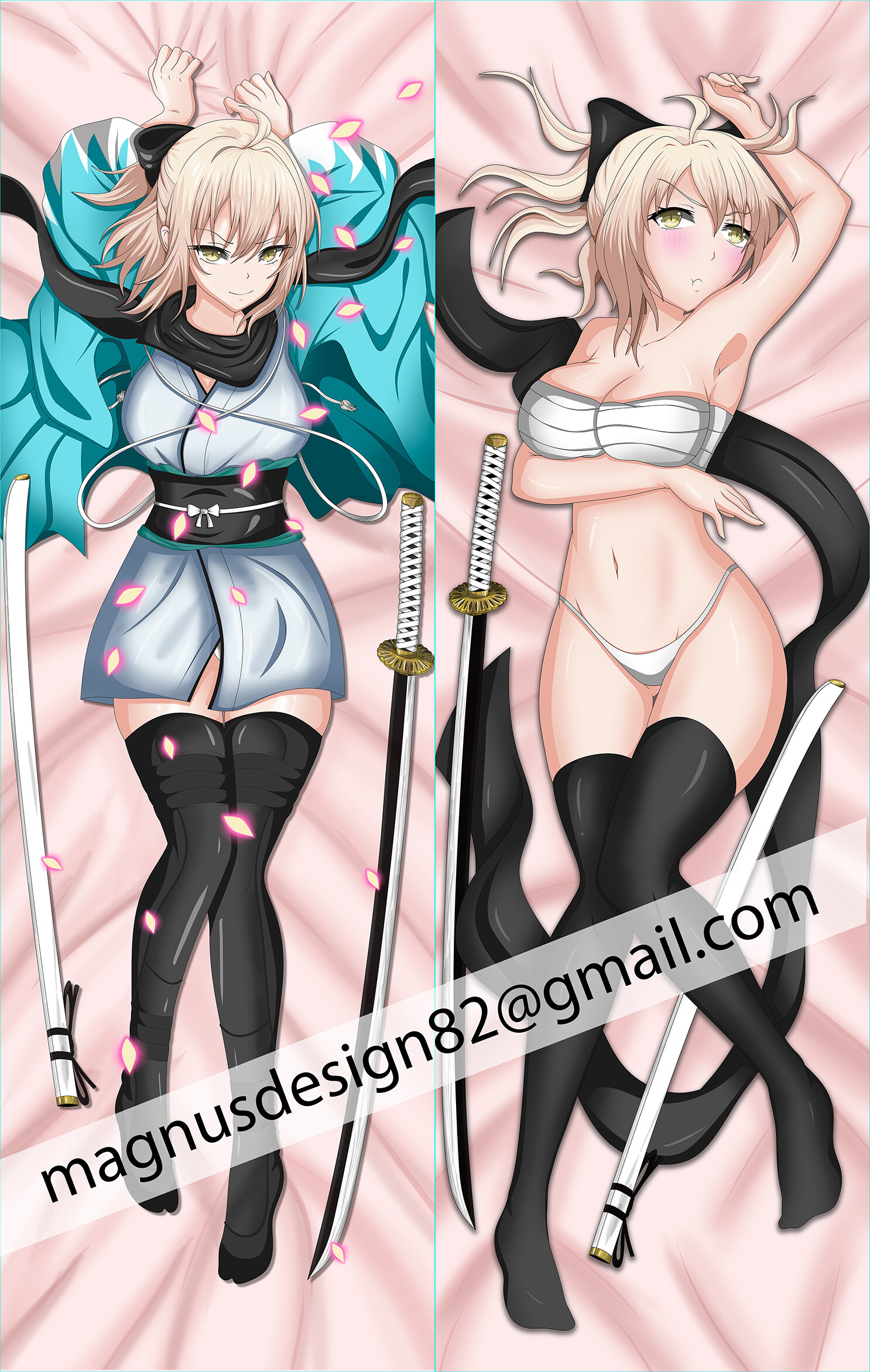 ArtStation - Dakimakura OKITA SOUJI