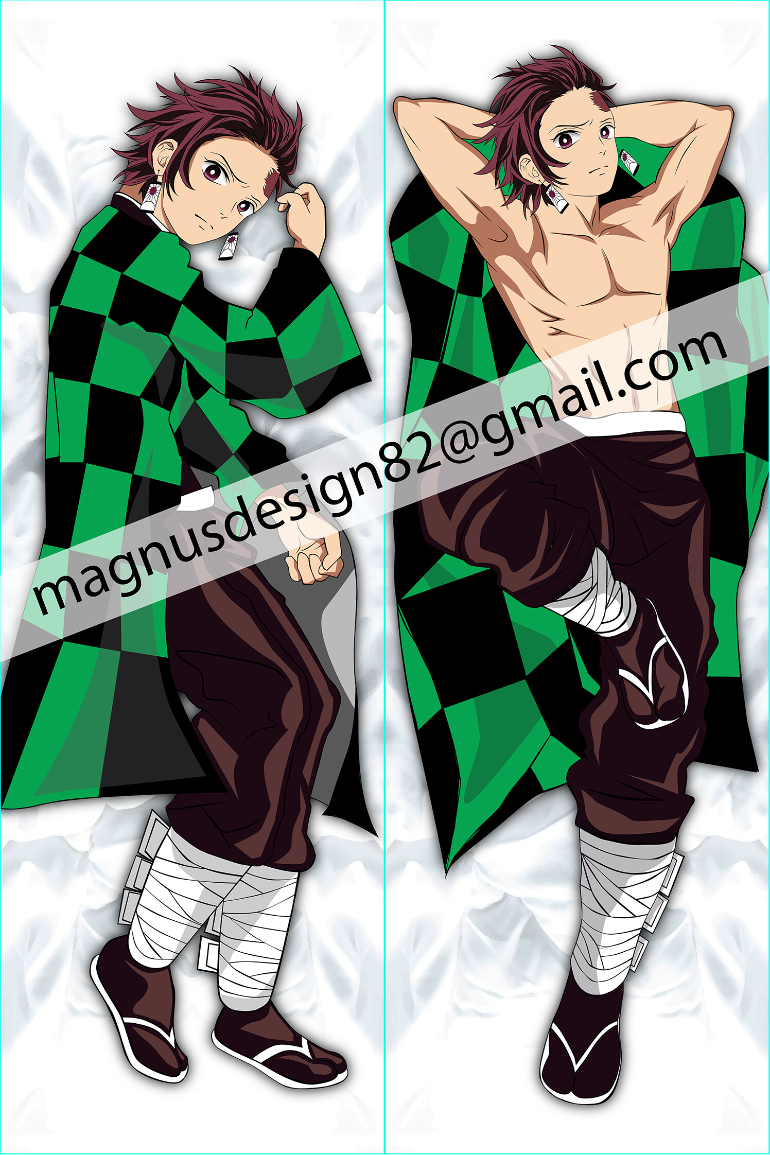 ArtStation - Dakimakura Tanjiro