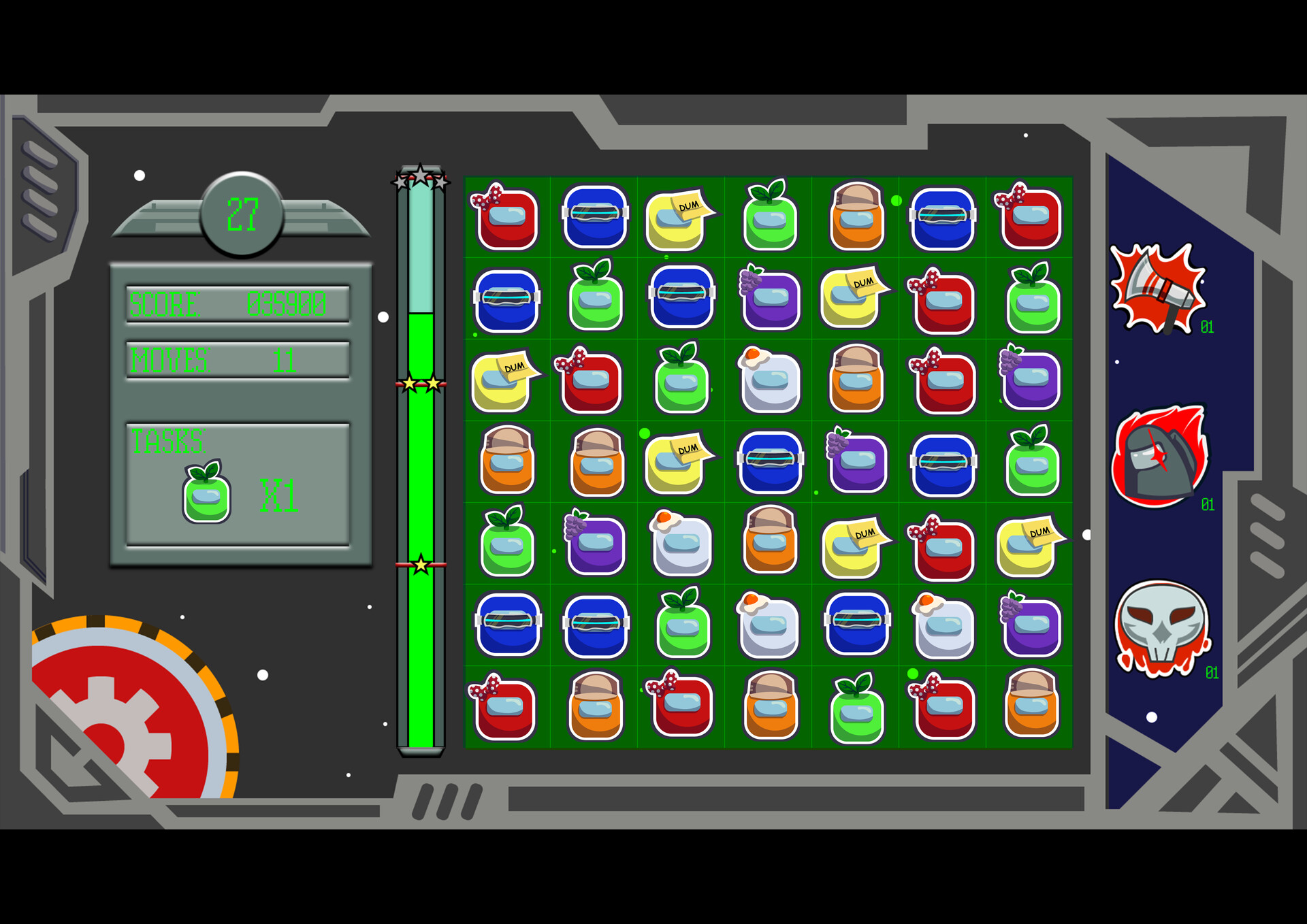 ArtStation - Among Us Inspired Match-3