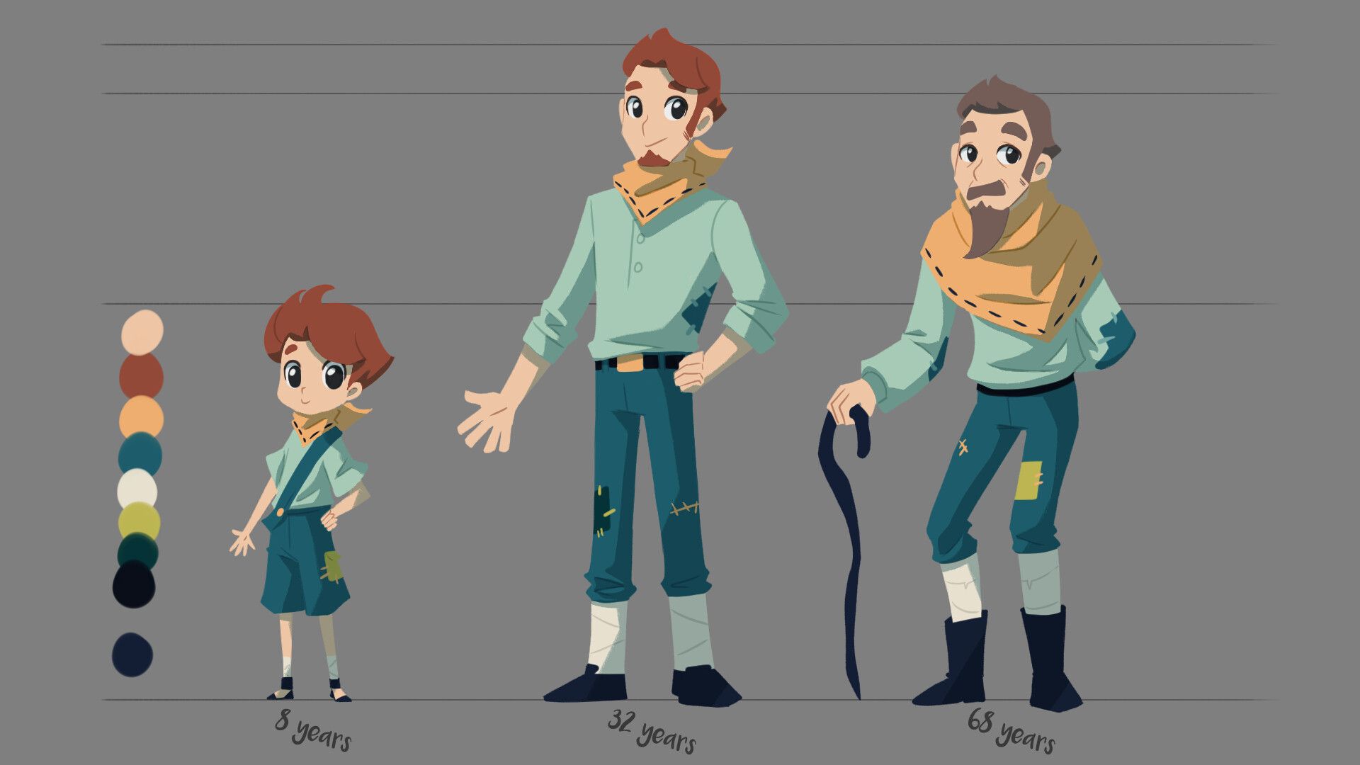 ArtStation - NPC, Stages of Life