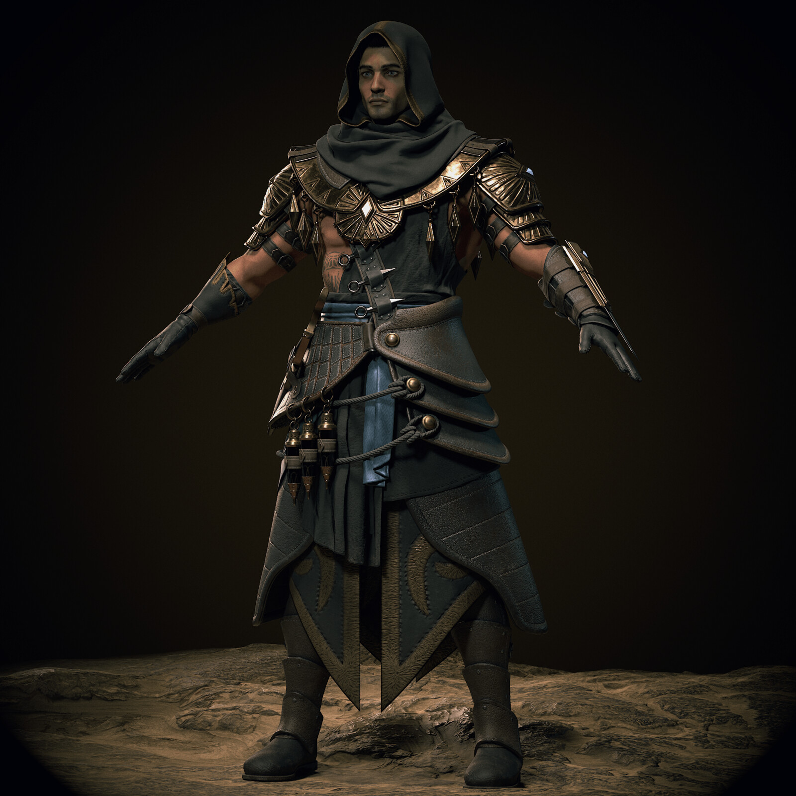 ABOUTCG - 游戏角色线下班第8、9期 林同学作品