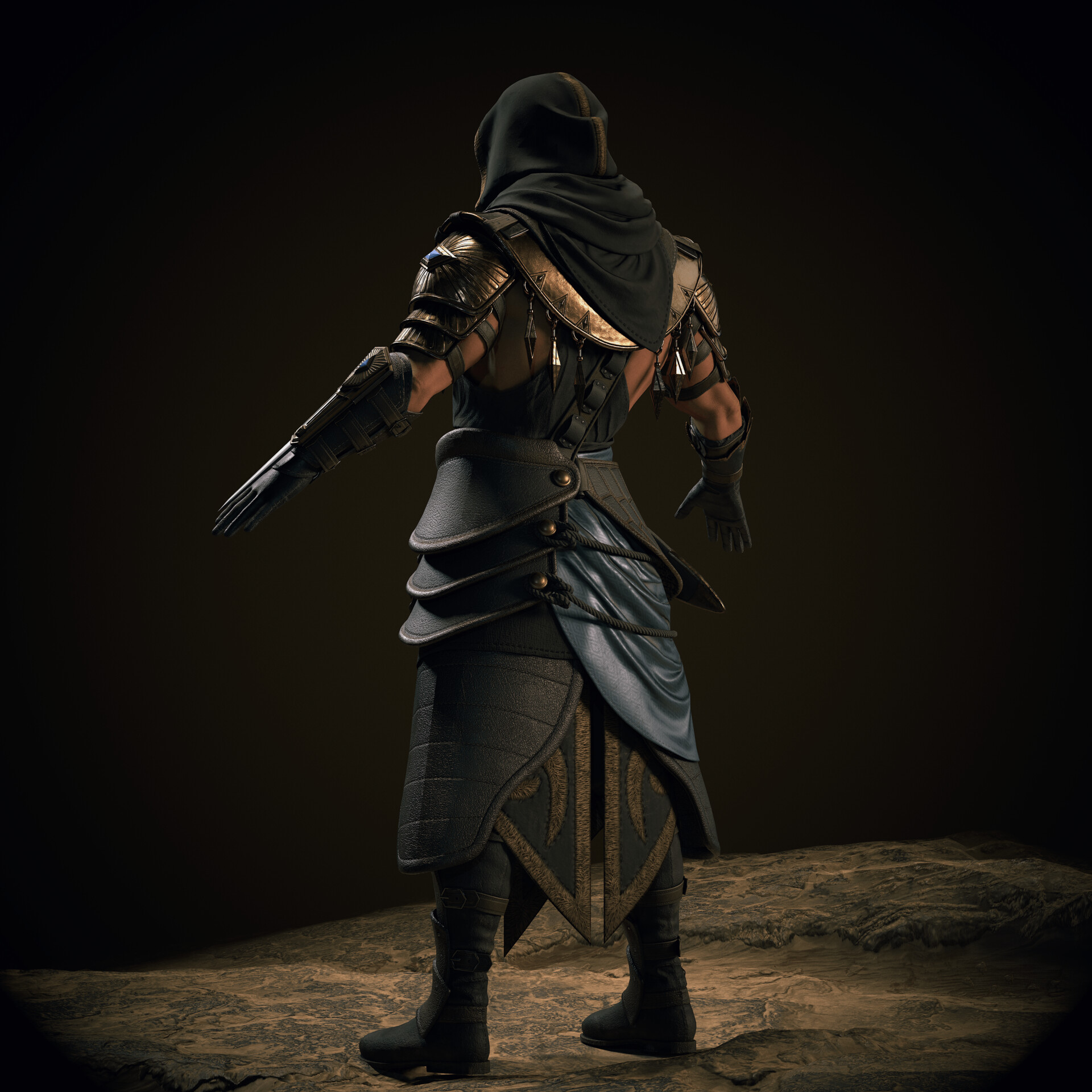 ABOUTCG - 游戏角色线下班第8、9期 林同学作品