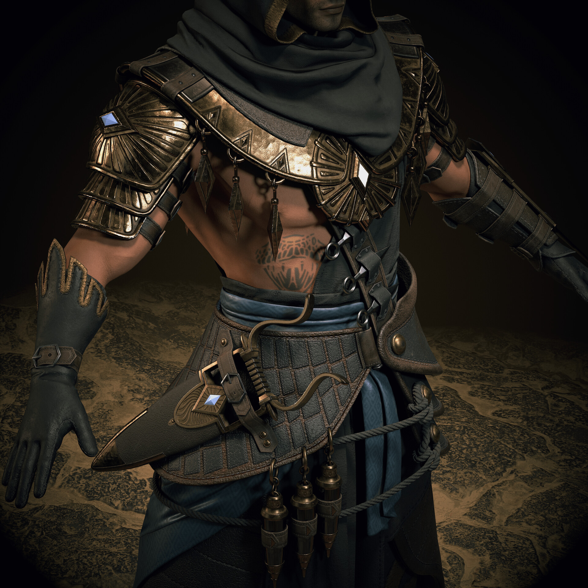 ABOUTCG - 游戏角色线下班第8、9期 林同学作品