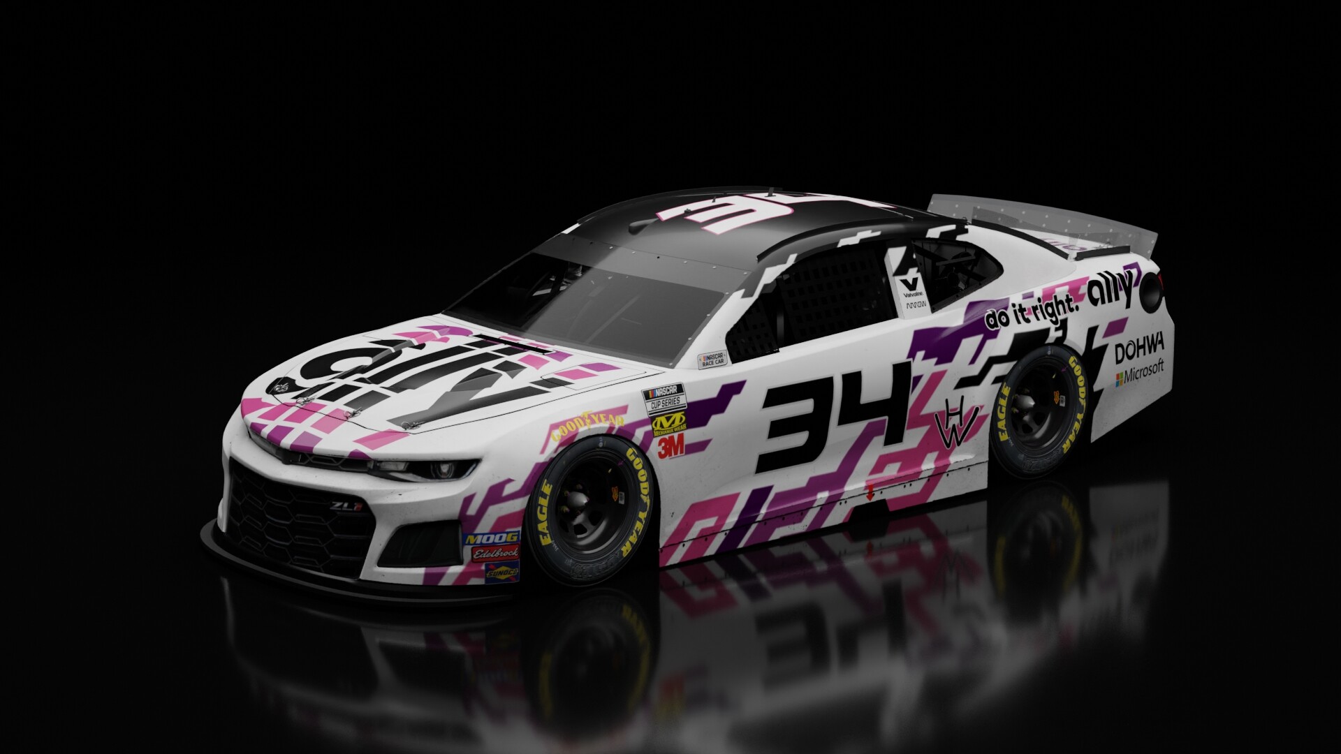 ArtStation - Chevrolet Nascar ally livery