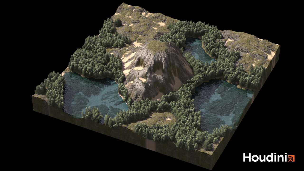 ArtStation - Heightfields | Houdini