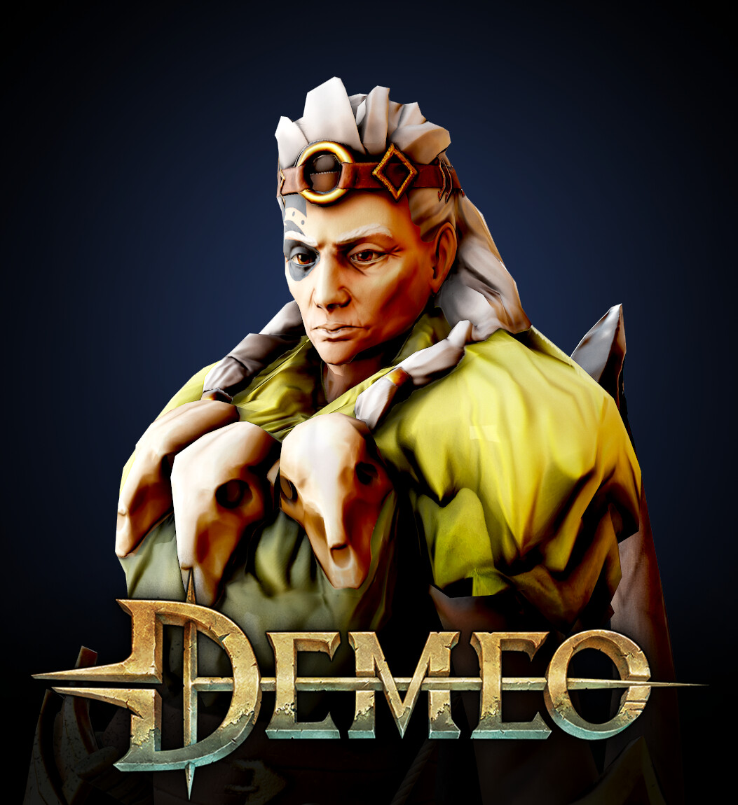 Nataliia Kupovets - Demeo Character Art