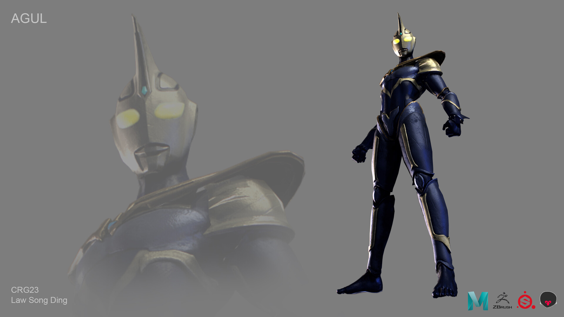 ArtStation - Ultraman Agul