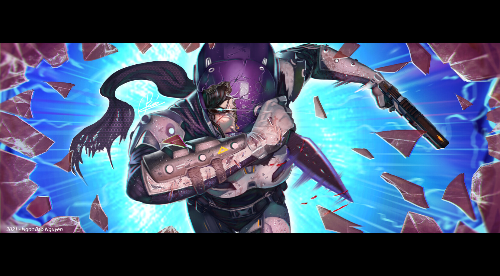 ArtStation - Raging Wraith - Apex Legends