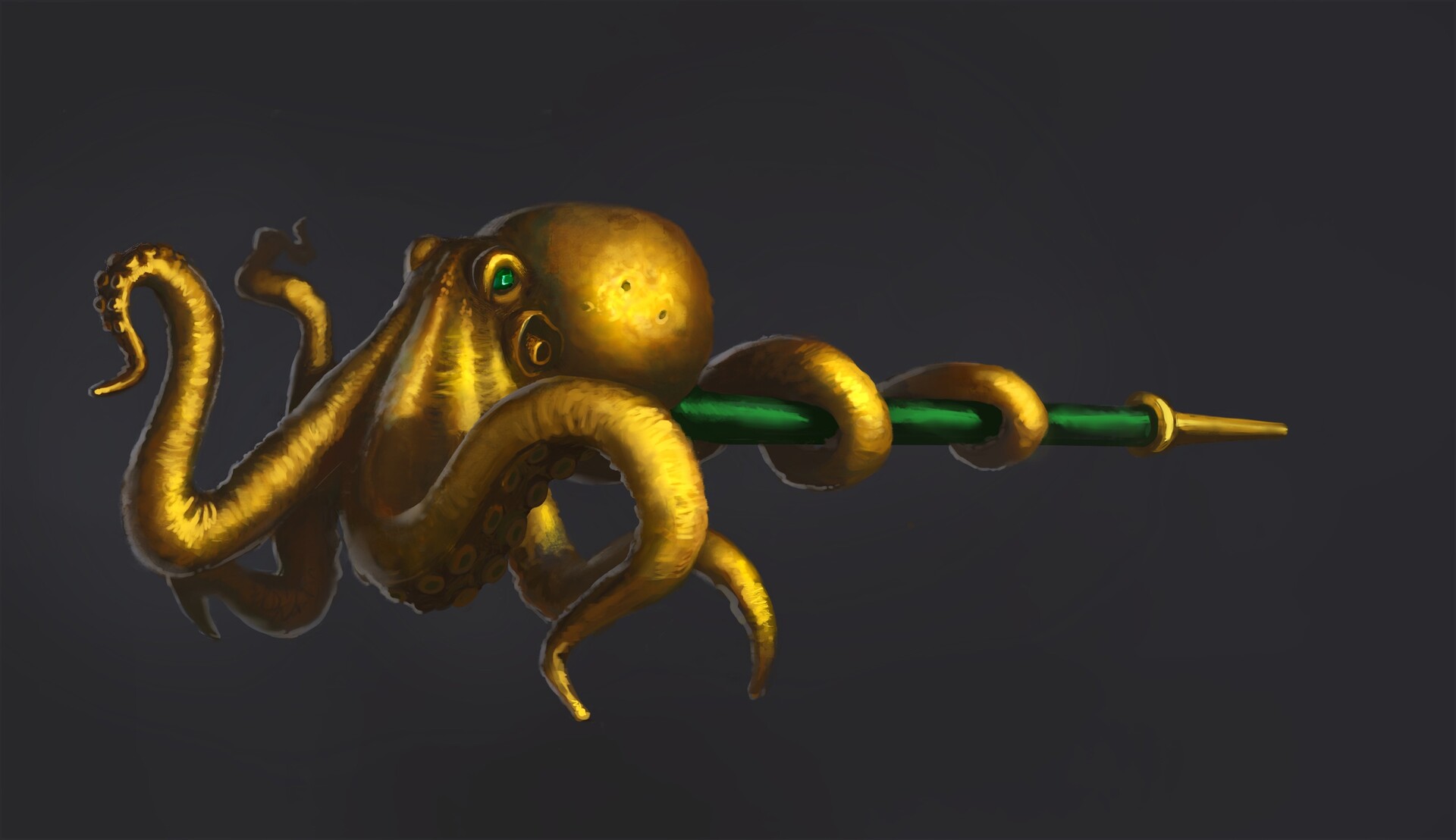 ArtStation - Smoking pipe "Kraken"