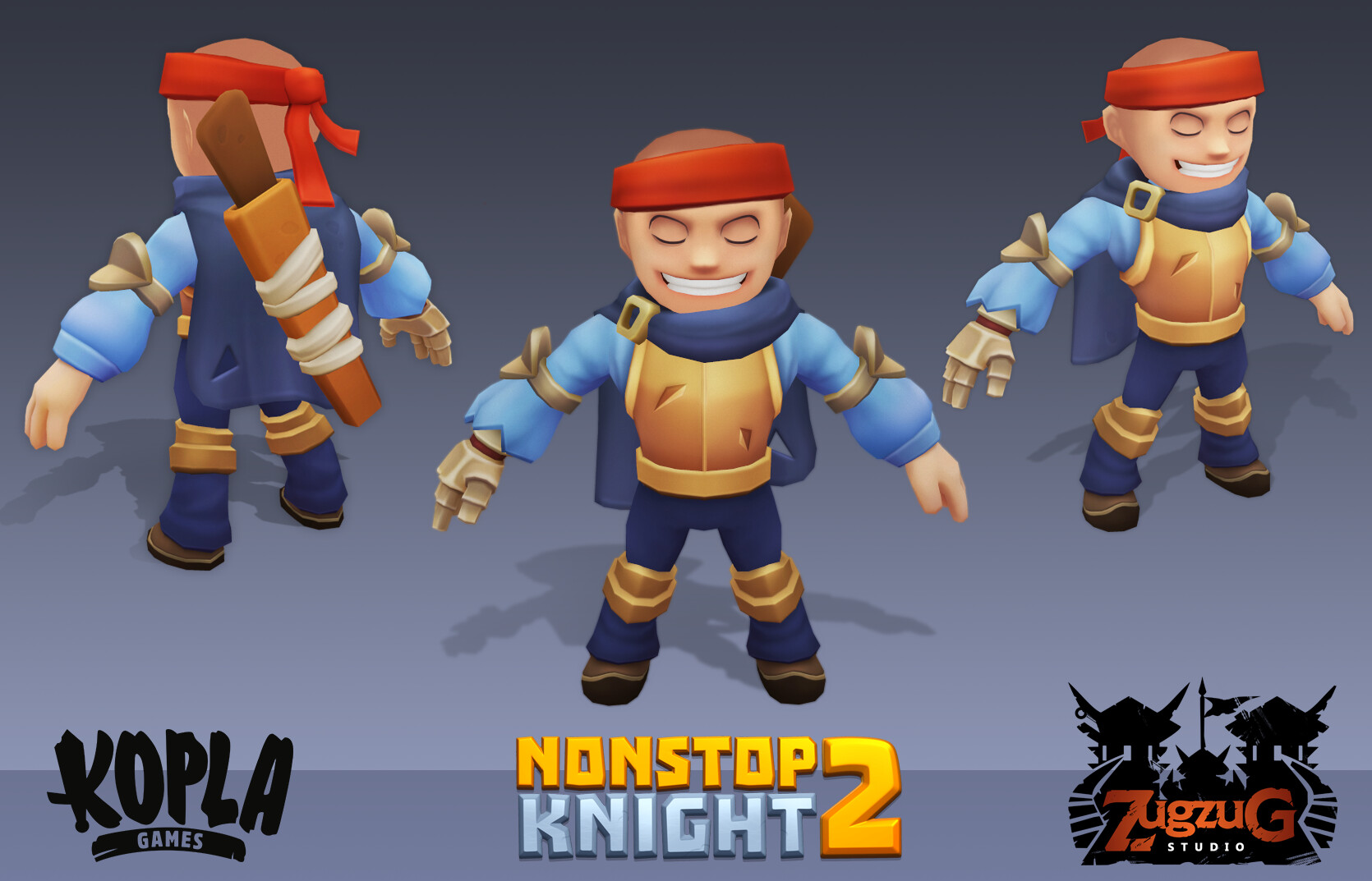 Max Mantur - NonStop Knight 2 - Armor Set and Weapon