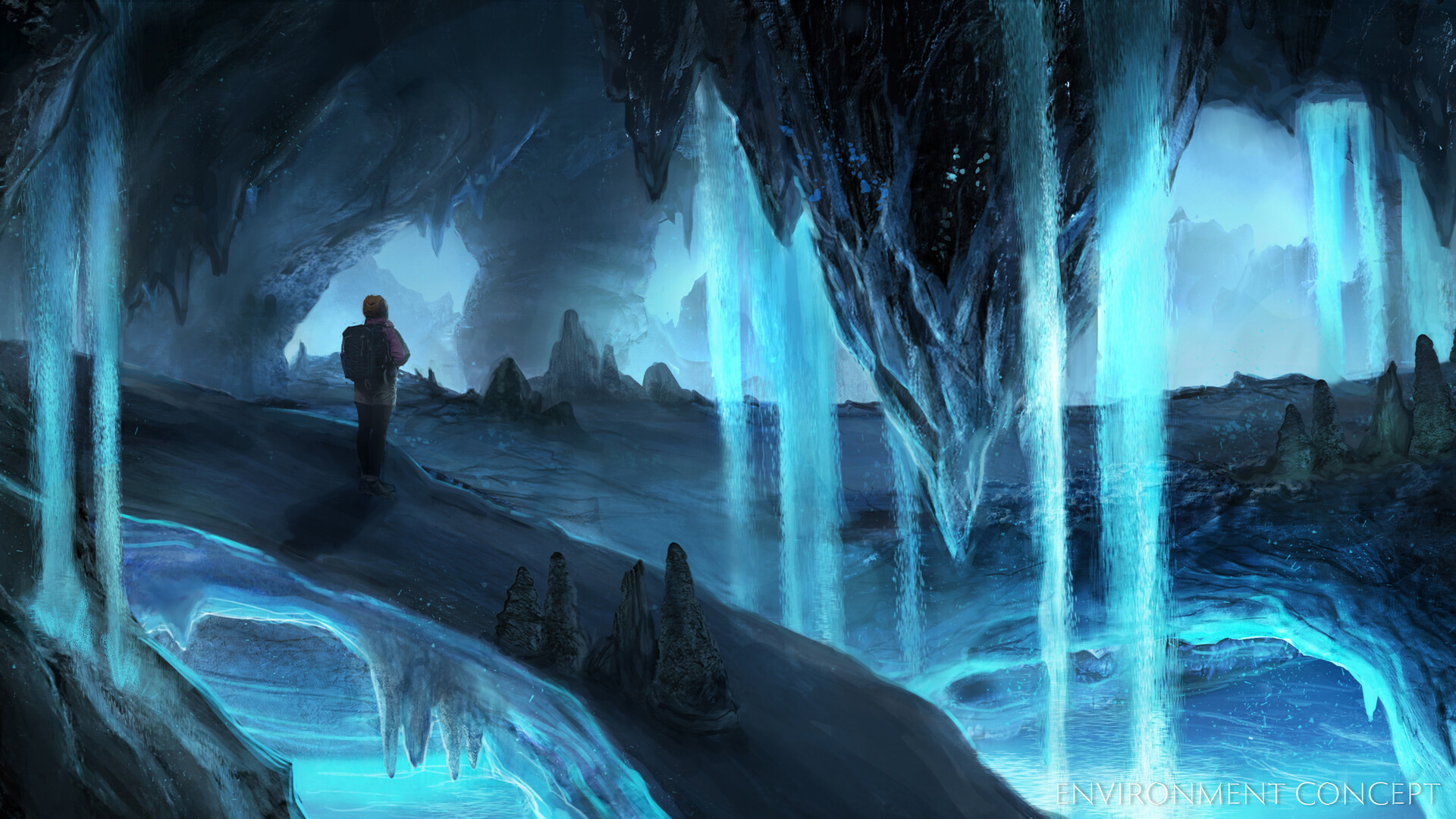 ArtStation - Cave Landscape