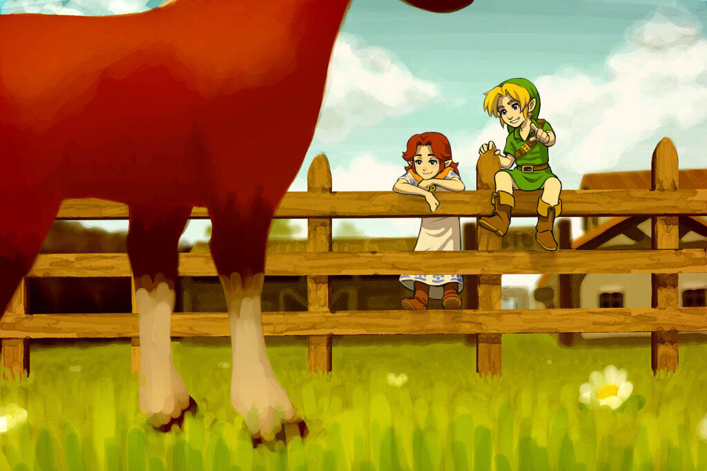 ArtStation - Lon Lon Ranch