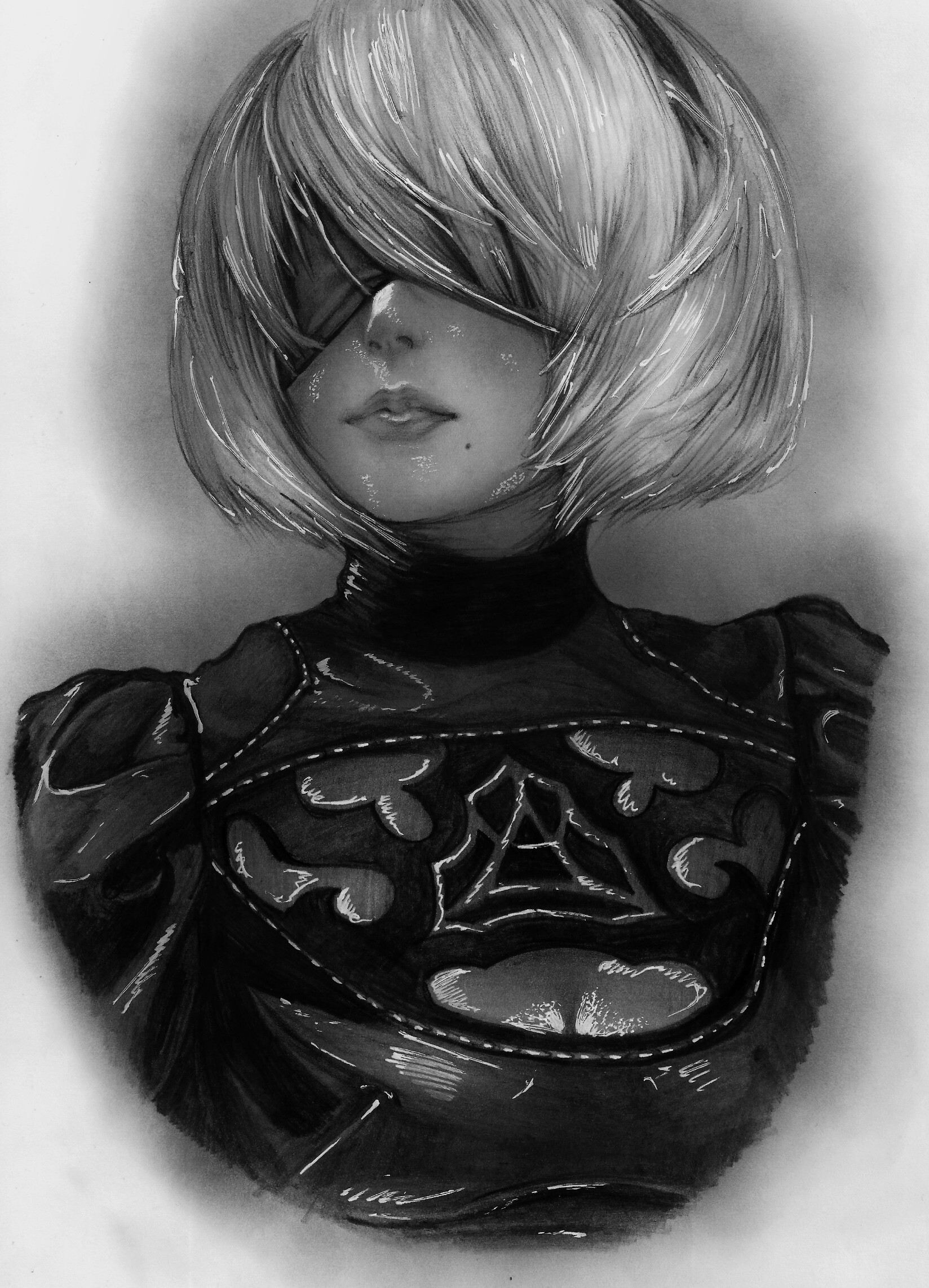ArtStation - Nier Automata - 2B