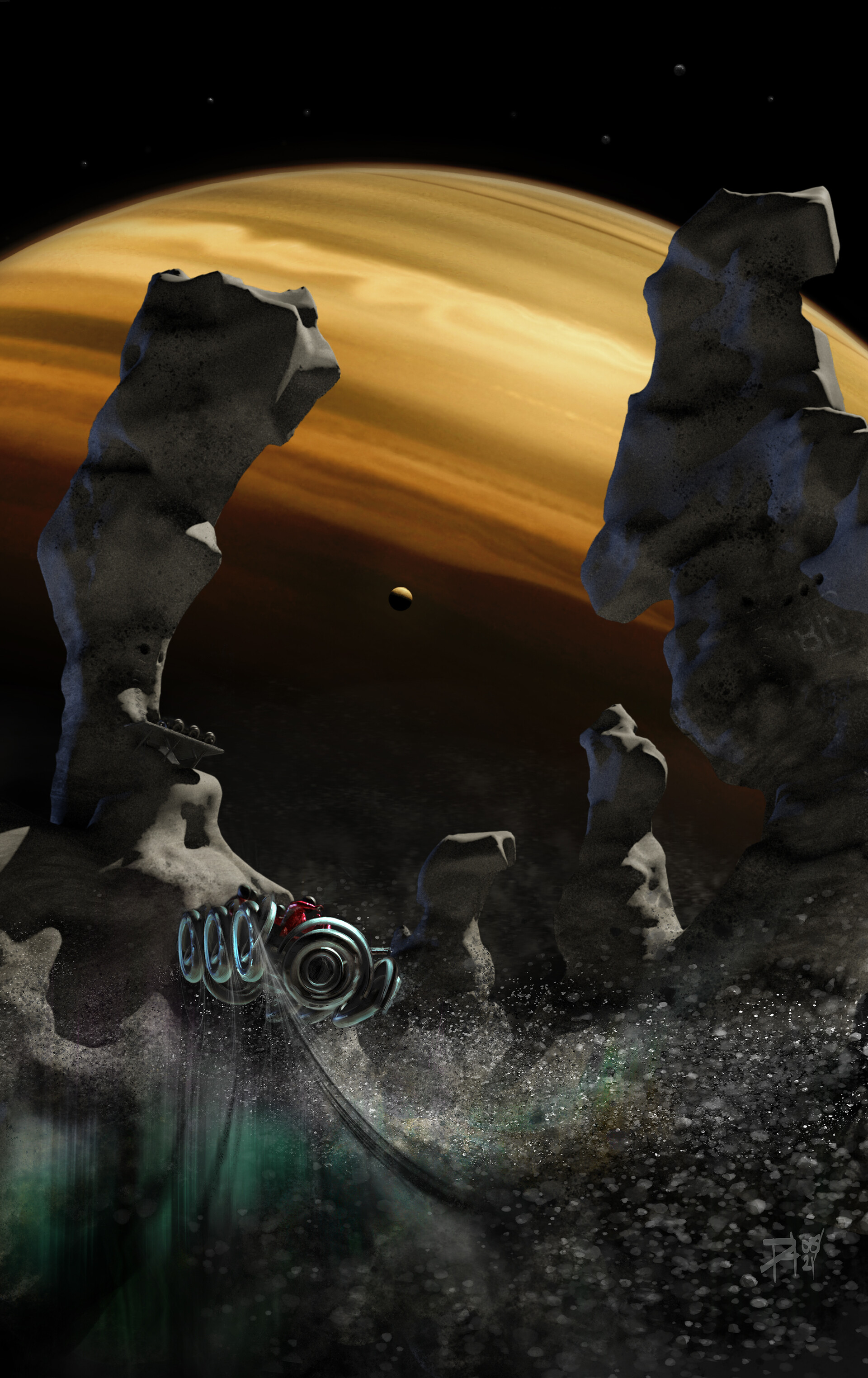 ArtStation - The Return to 'Dynamoo' - Atomhawk Competition Entry