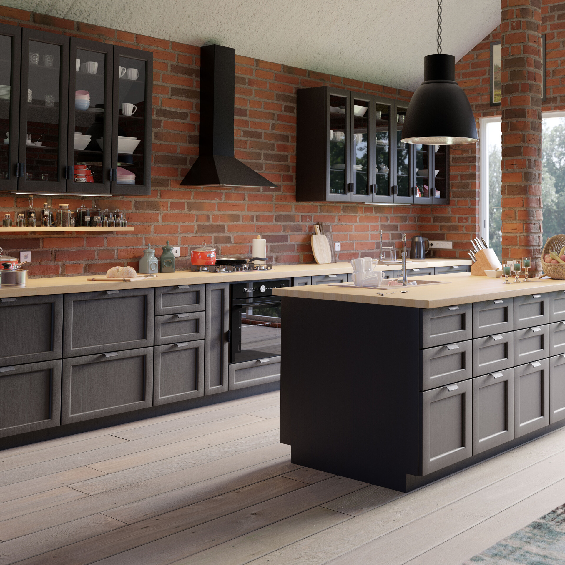 ArtStation - Interior Kitchen Visualization