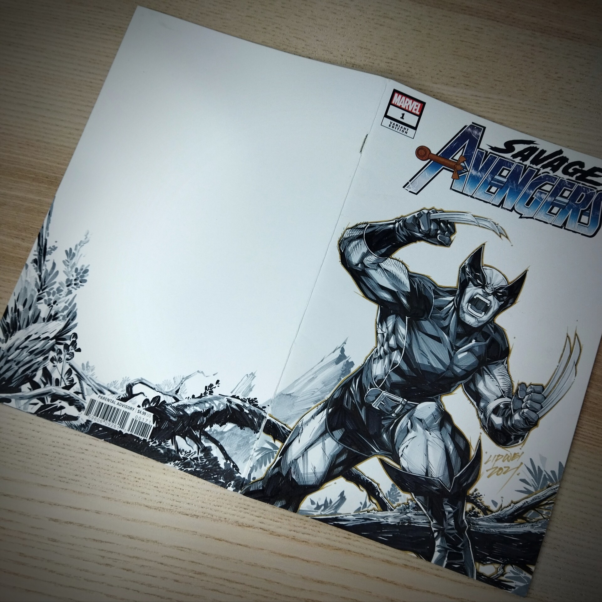 ArtStation - Comic Blank Cover: Savage Avengers