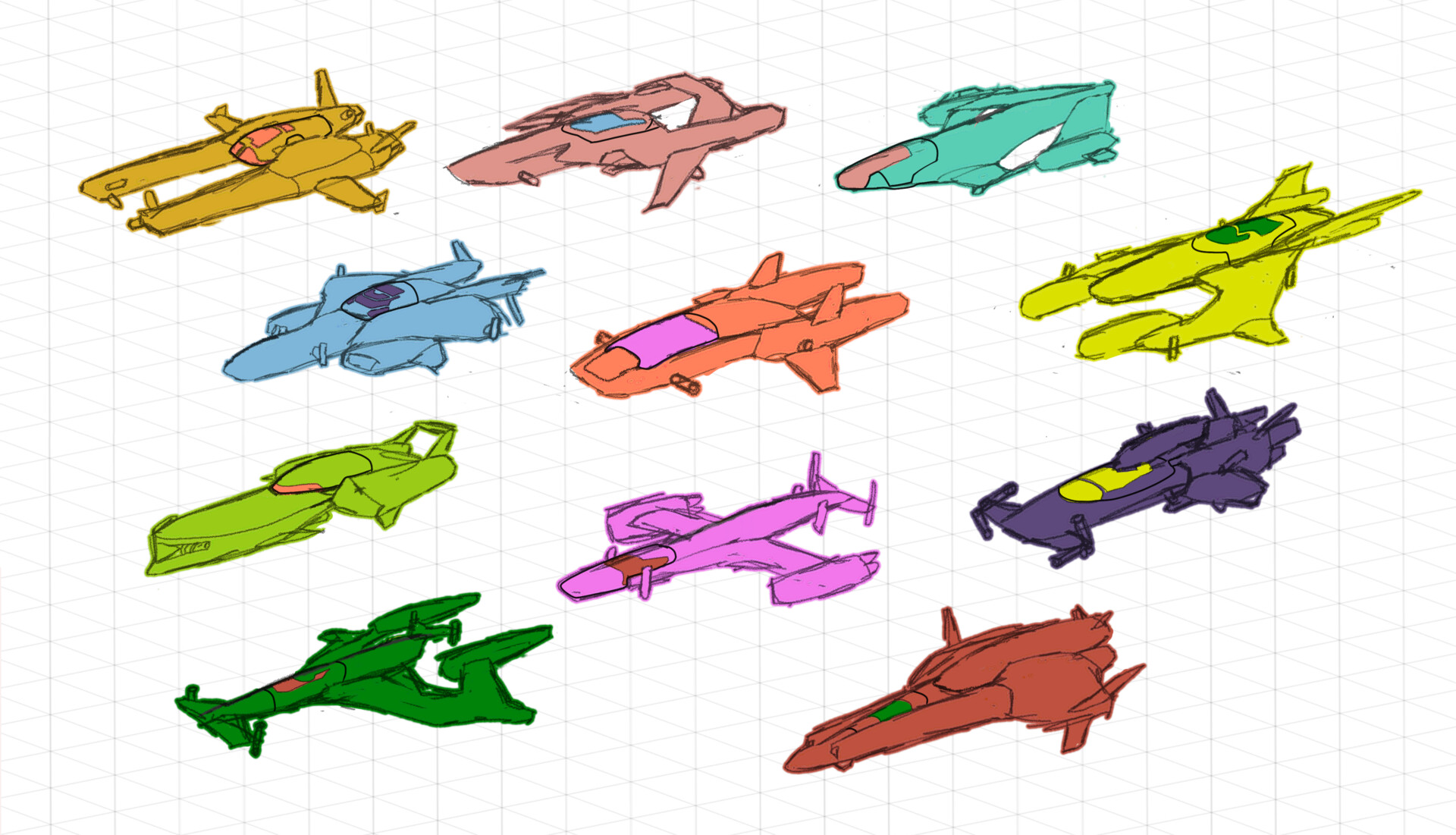 ArtStation - Hover Racers Heat 2