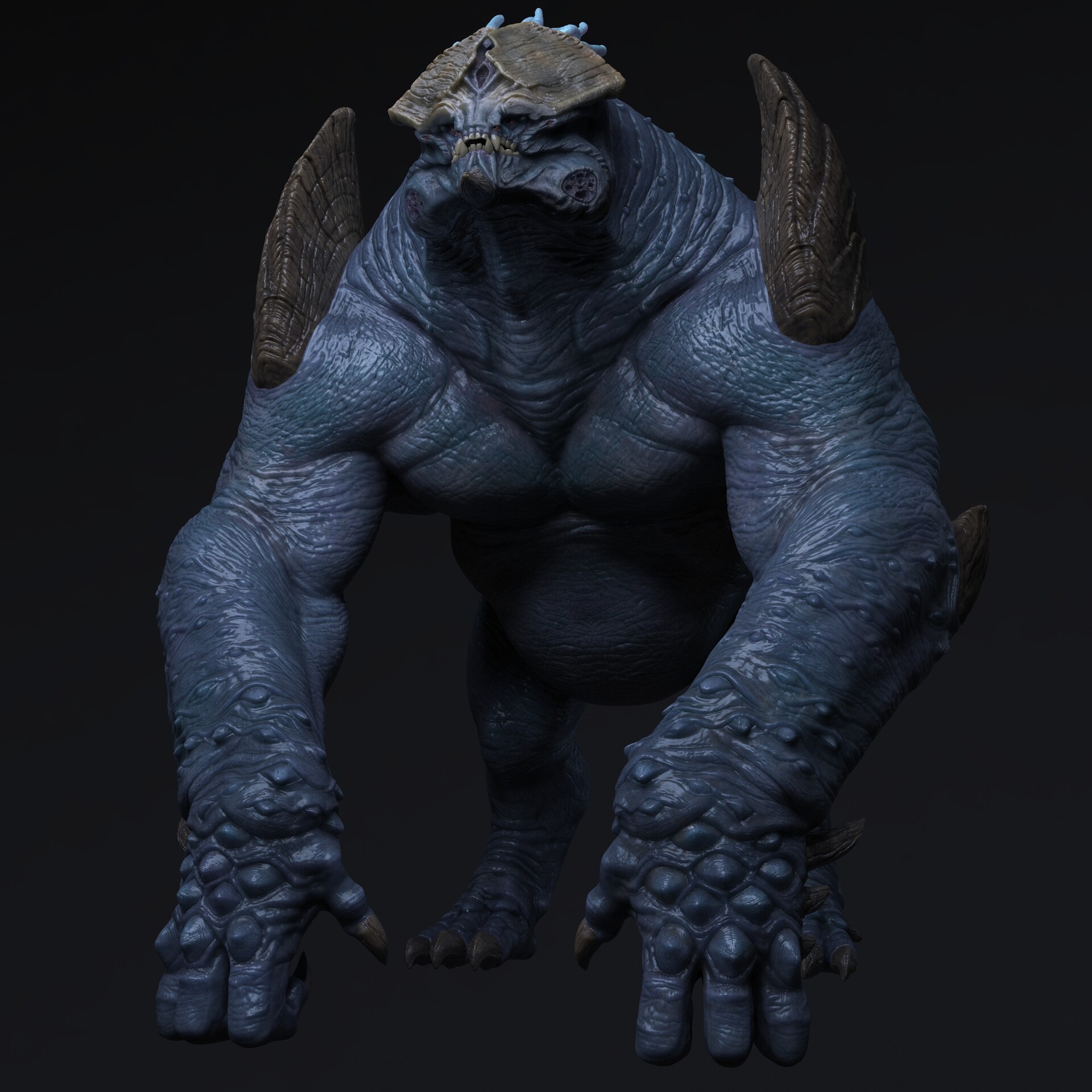 ArtStation - Leatherback | Pacific Rim ｜ Fan Art