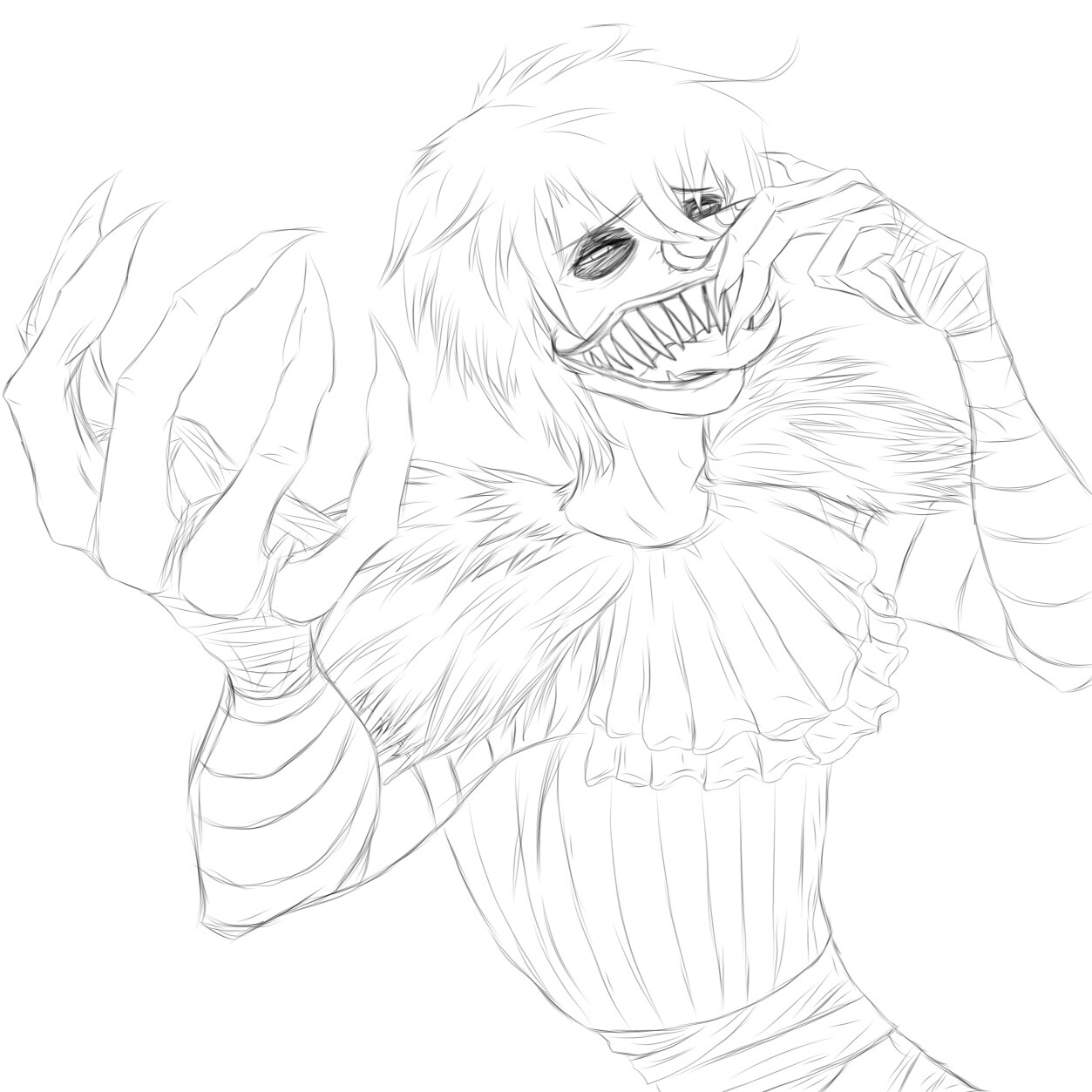 laughing jack coloring pages