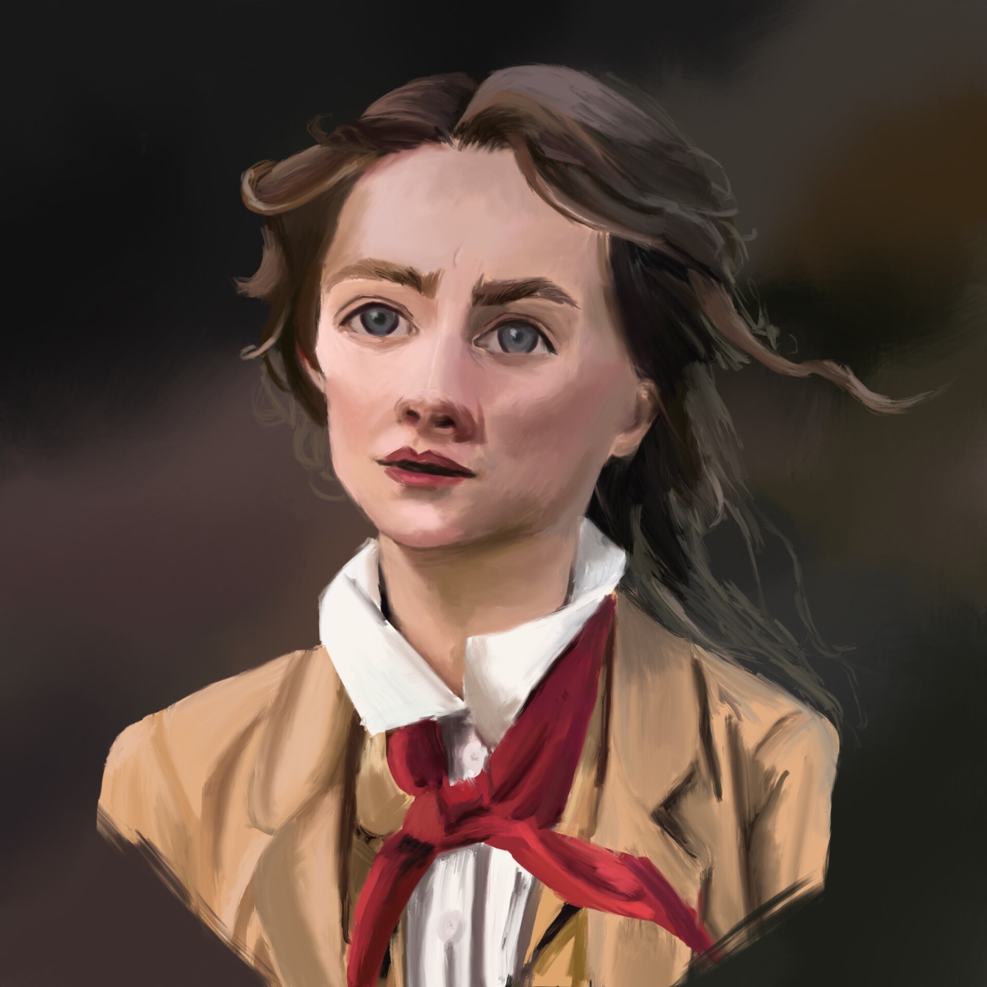 ArtStation - Jo March (Little women)