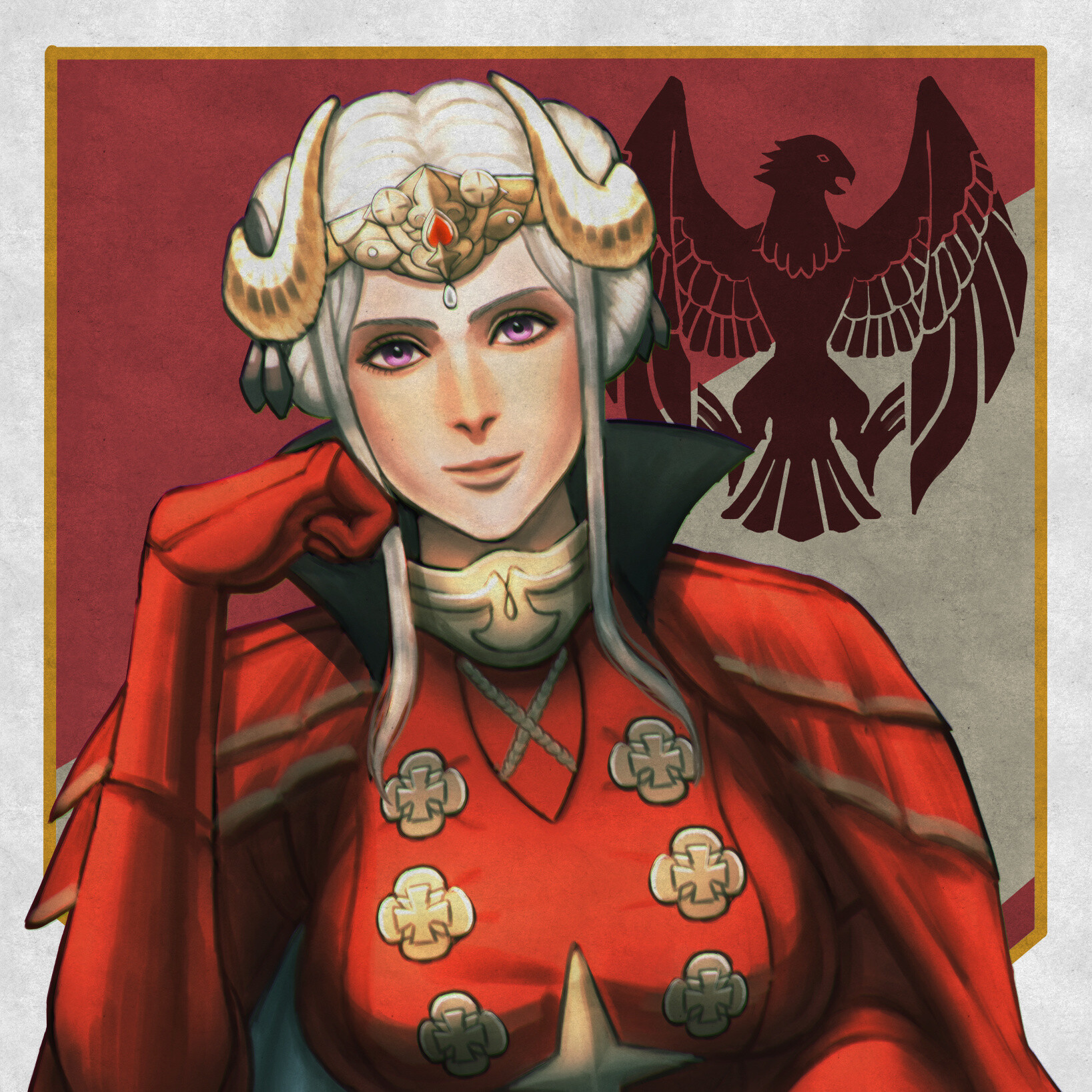 ArtStation - Edelgard/ Fire Emblem three houses