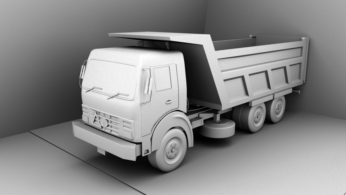 ArtStation - Truck Modeling