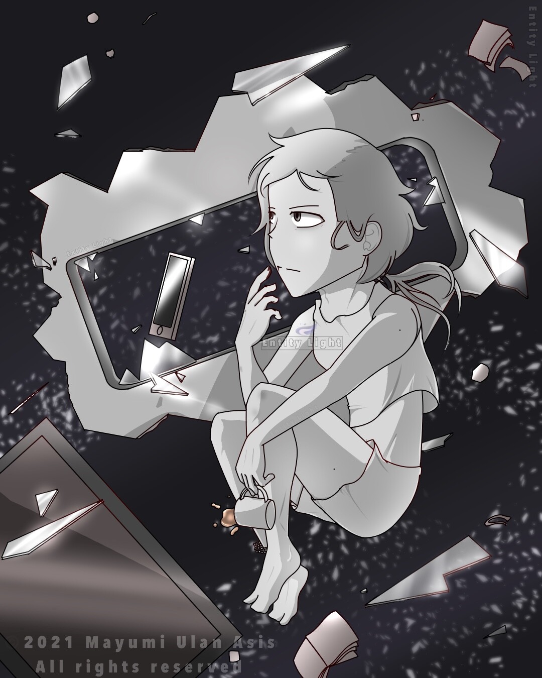 ArtStation - 🖤 Self Portrait 🖤