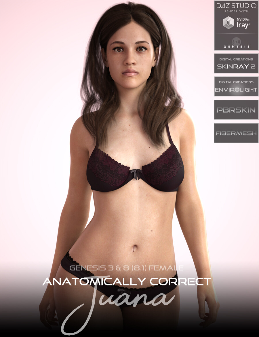 ArtStation - Anatomically Correct: Juana