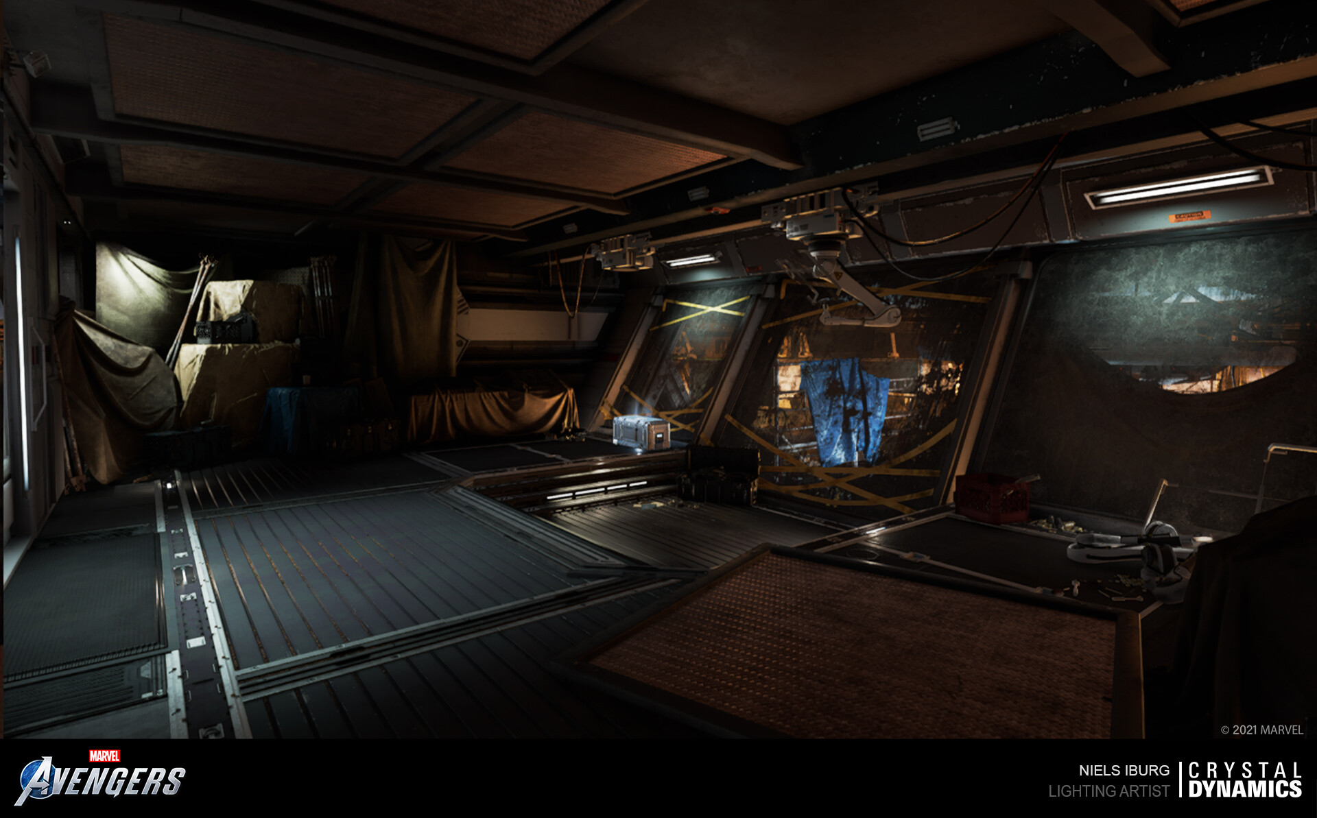 Niels Iburg - Marvel Avengers - Chimera: Command Deck Lighting