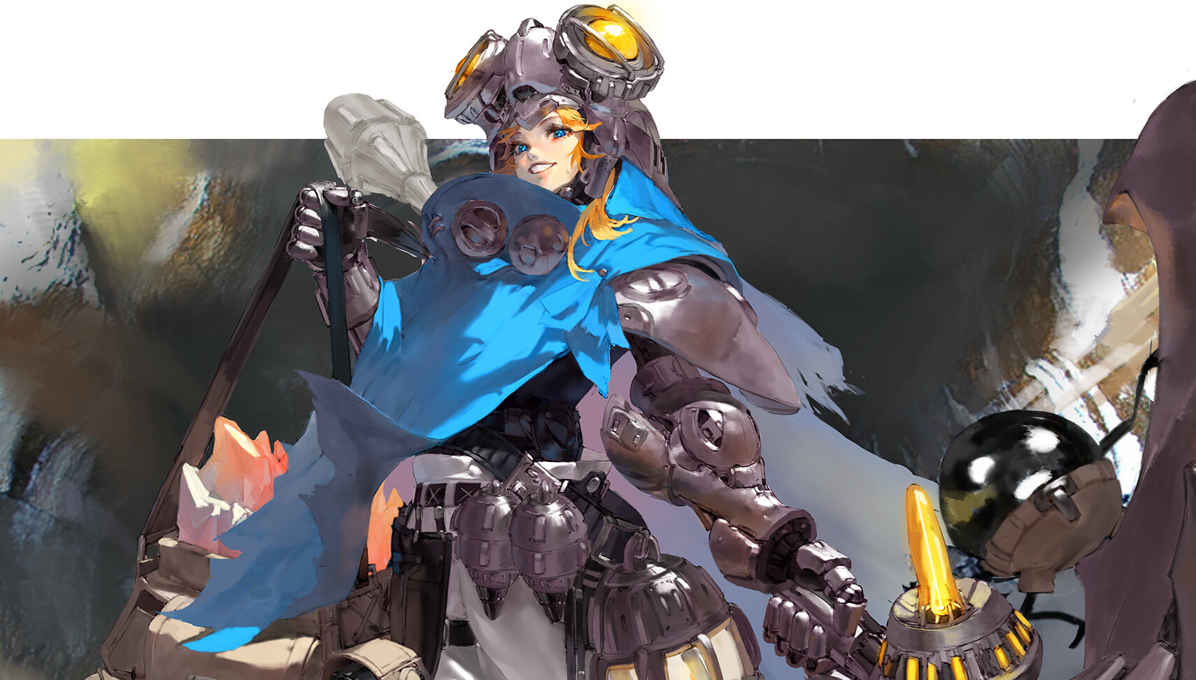 ArtStation - SF Illustration - A Combat miner