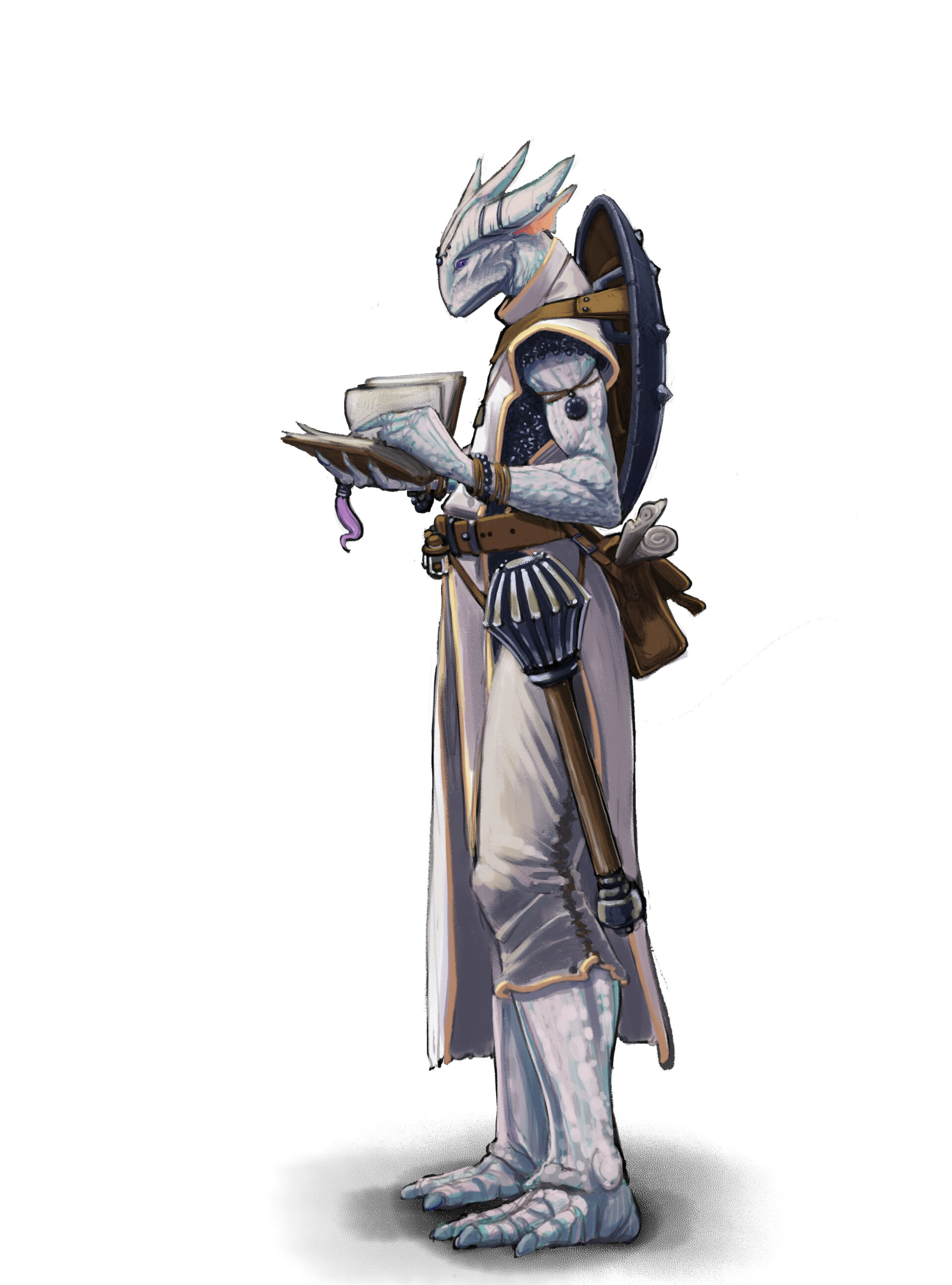 ArtStation - Dragonborn Cleric