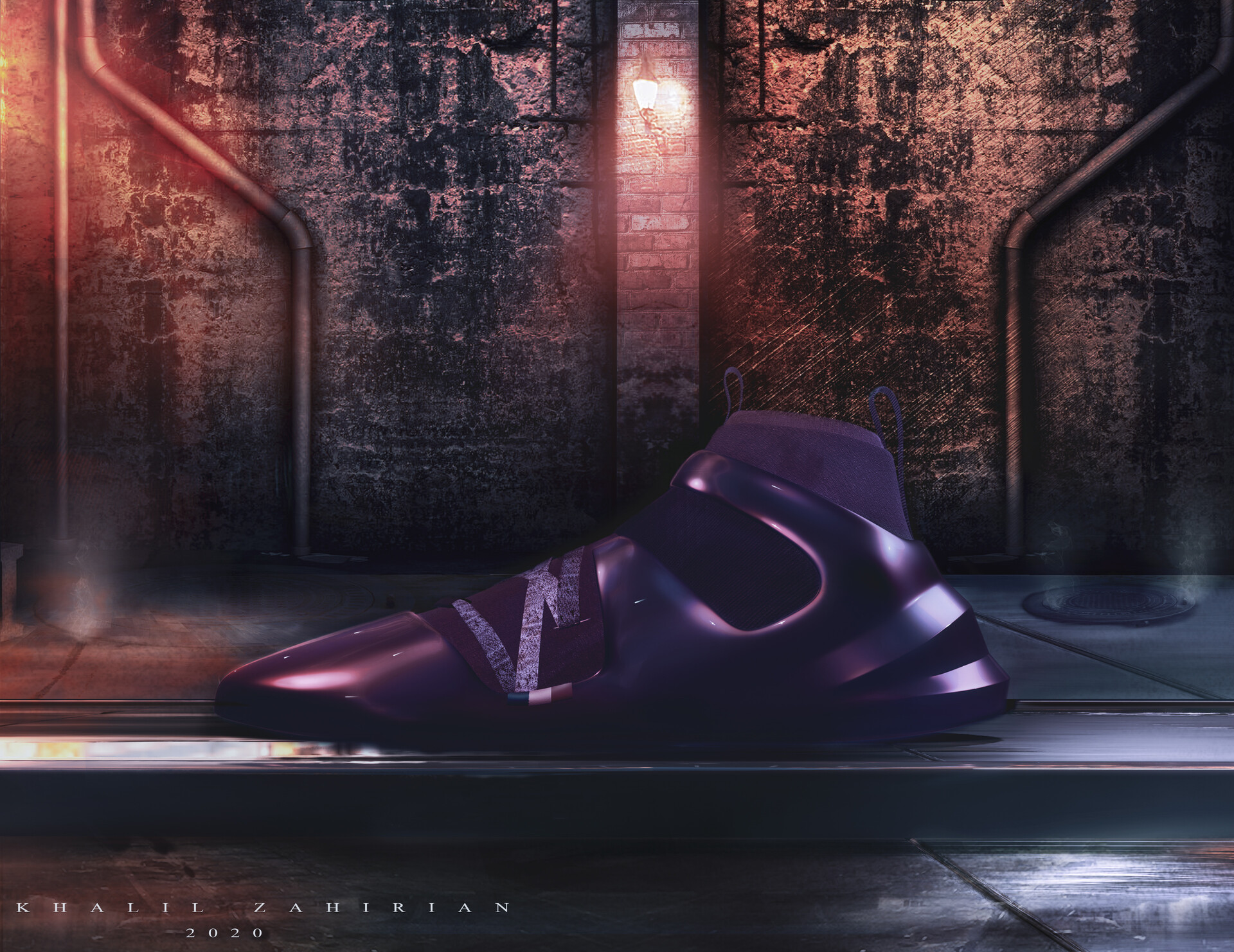 khalil zahirian - Peugeot E-legend sneaker