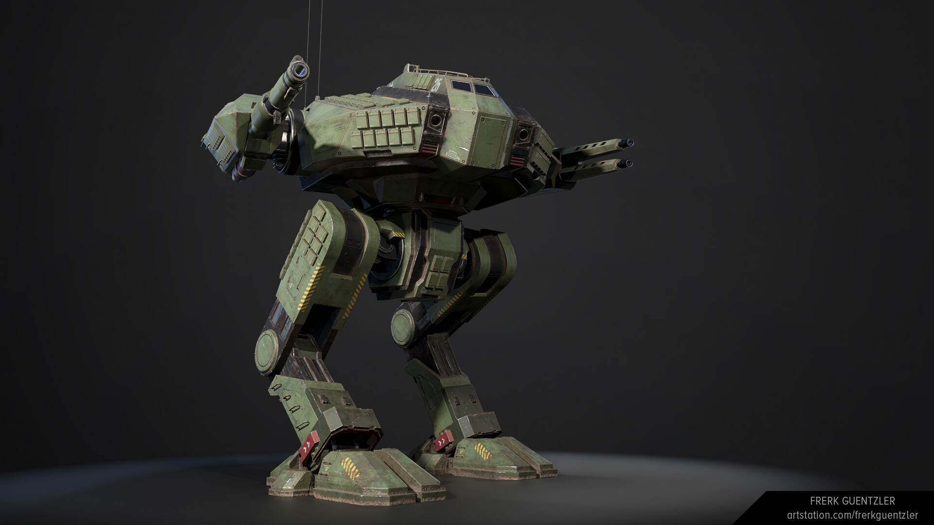 Frerk Guentzler - Modern Combat Walker (Mech)