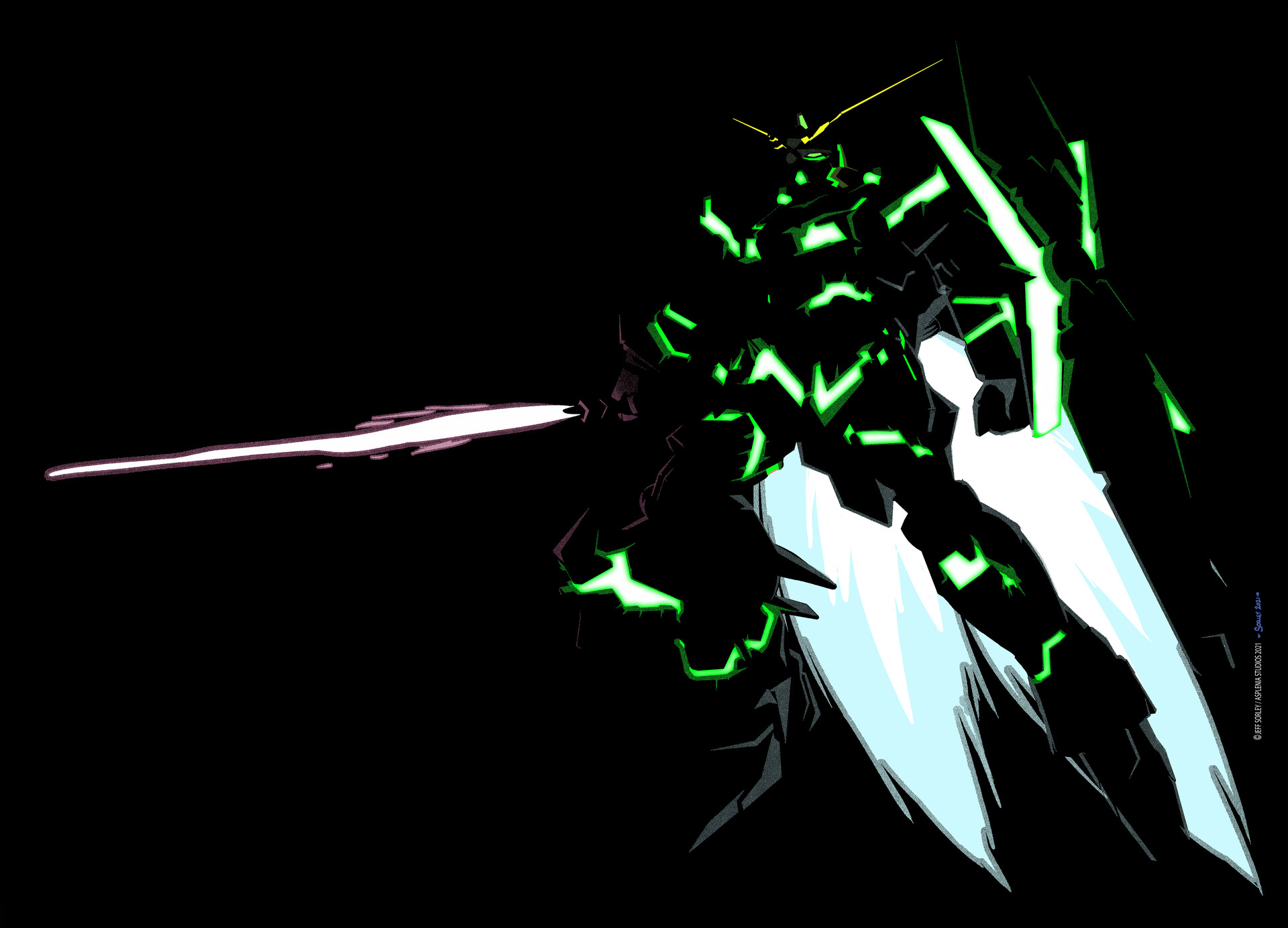 Jeff Sorley - Gundam Unicorn "Light" series (2021)