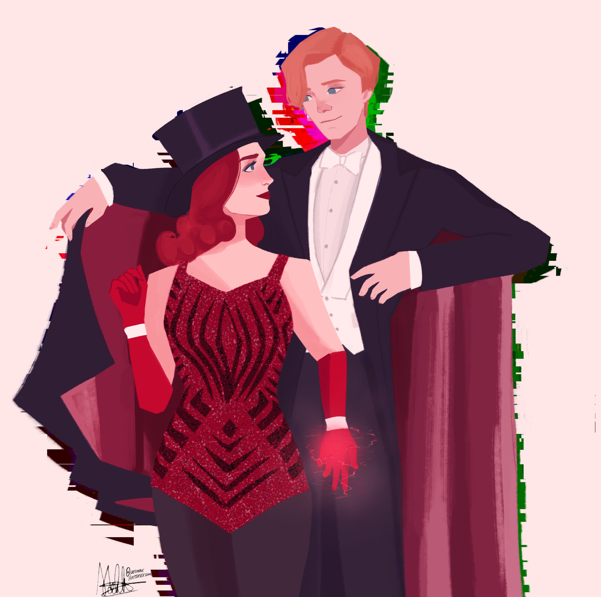 ArtStation - Wanda and Vision