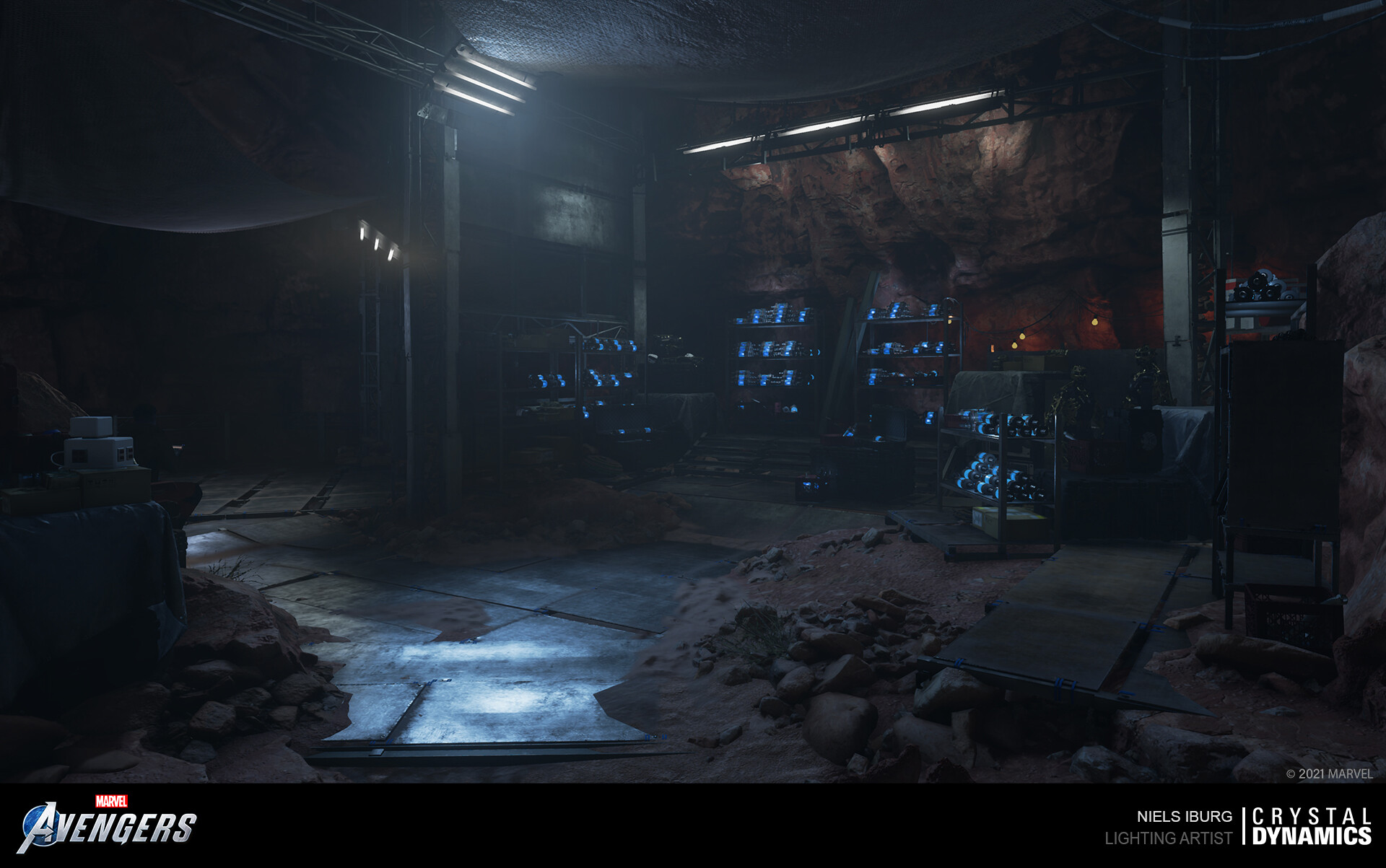 Niels Iburg - Marvel Avengers - Ant Hill Lighting