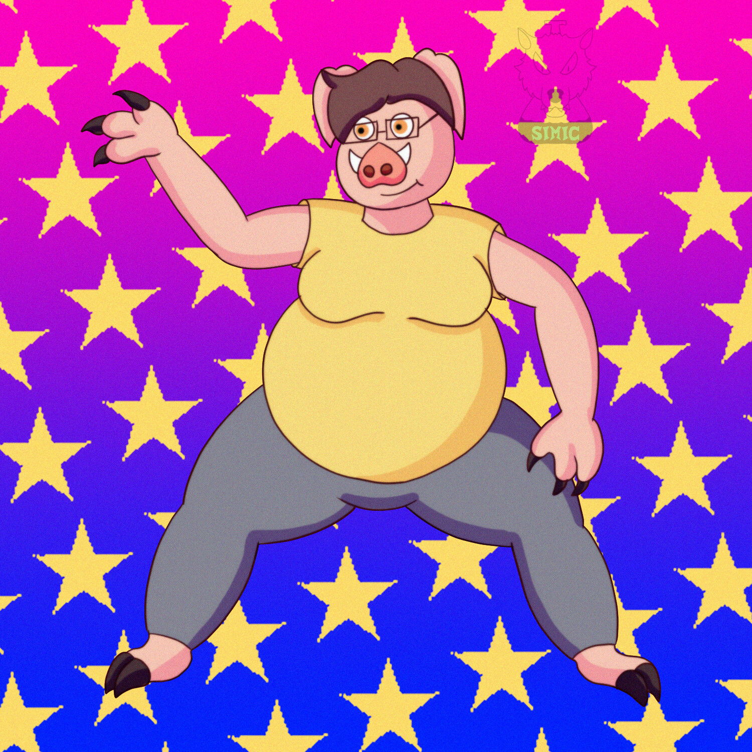 ArtStation - Boar dance