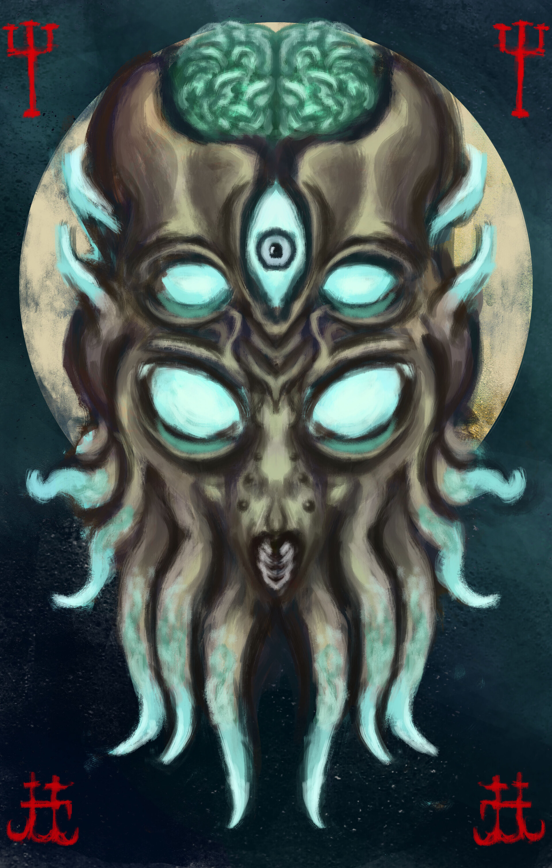 ArtStation - Moon Lord Desing